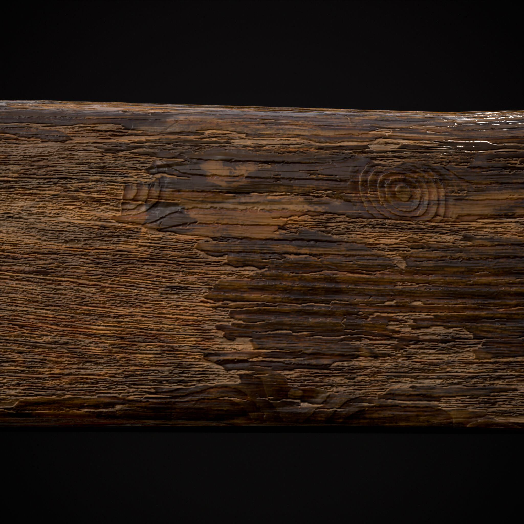 Medieval Wooden Food Separator - 3D Model by Get Dead Entertainment