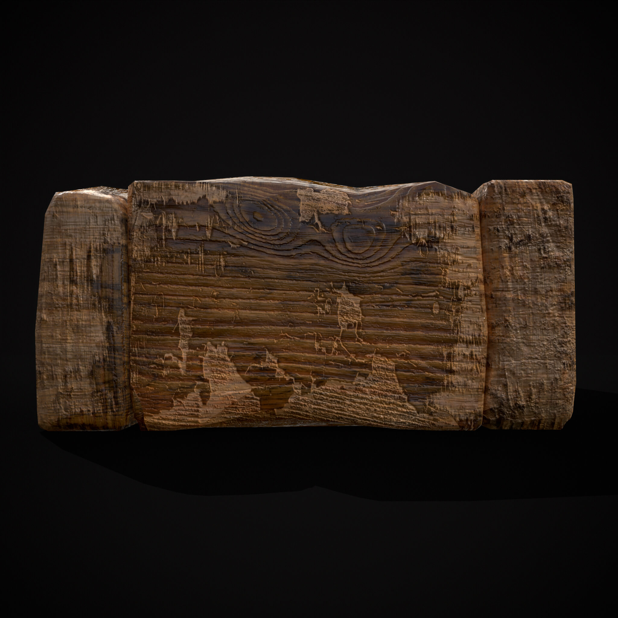 Medieval Wooden Food Separator - 3D Model by Get Dead Entertainment