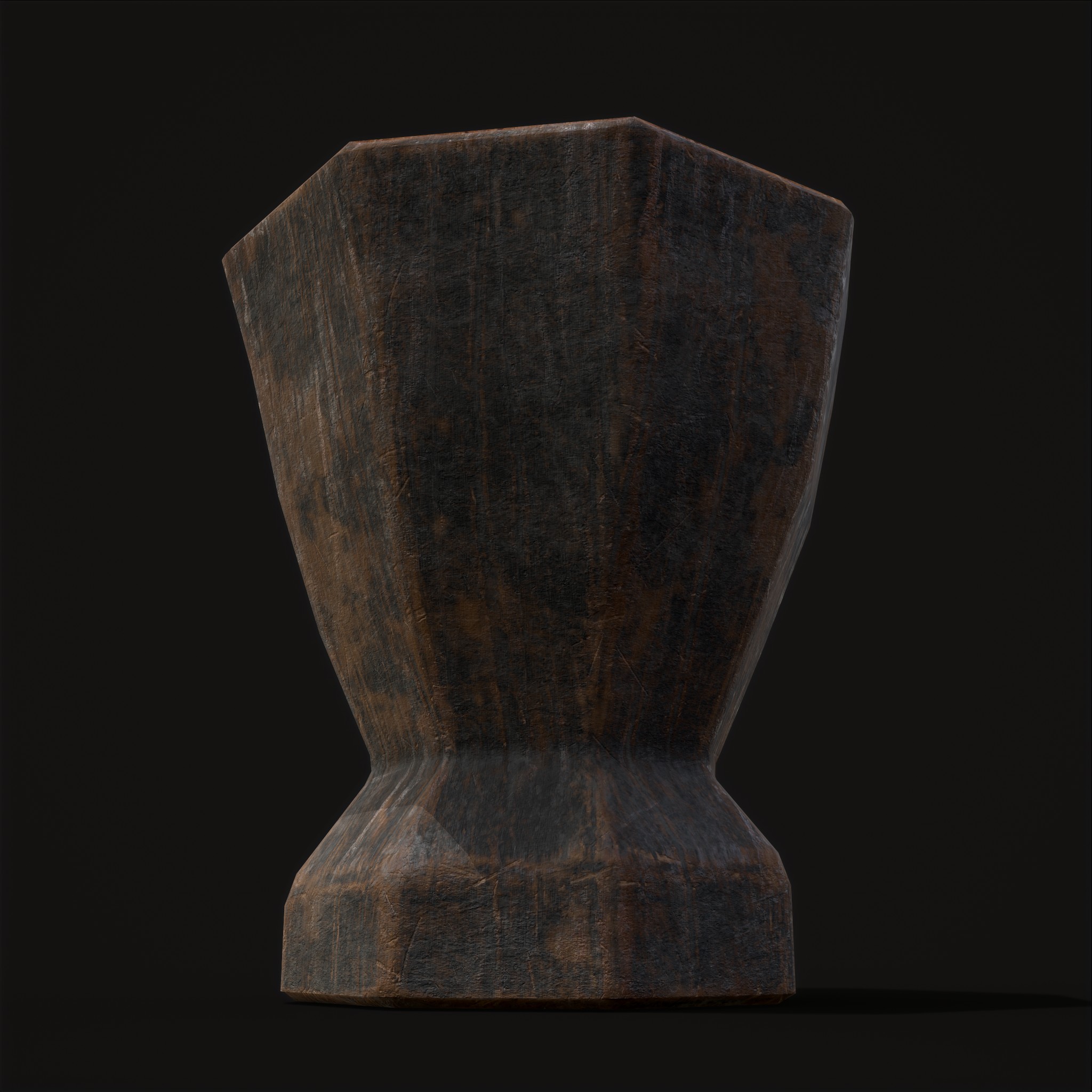 Medieval Wooden Mortar and Pestle - 3D Model by Get Dead Entertainment