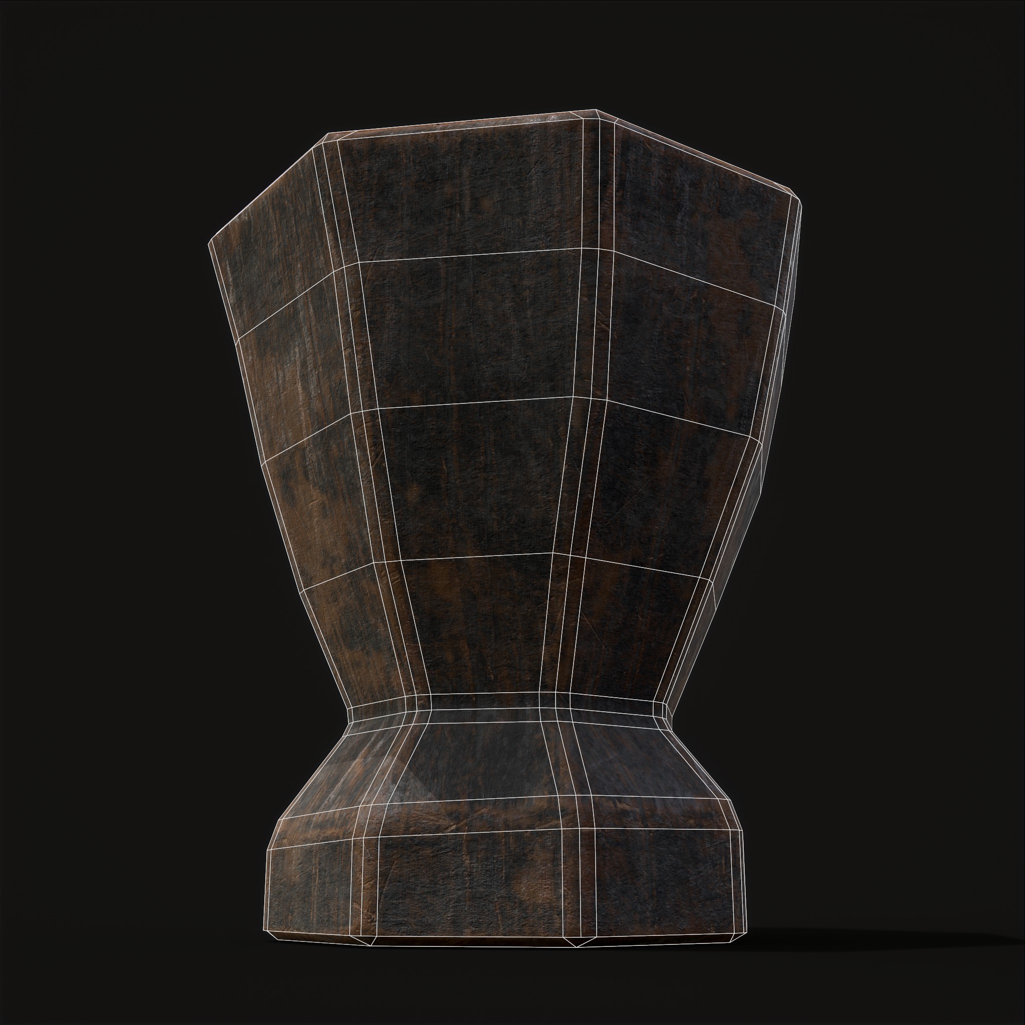 Medieval Wooden Mortar and Pestle - 3D Model by Get Dead Entertainment