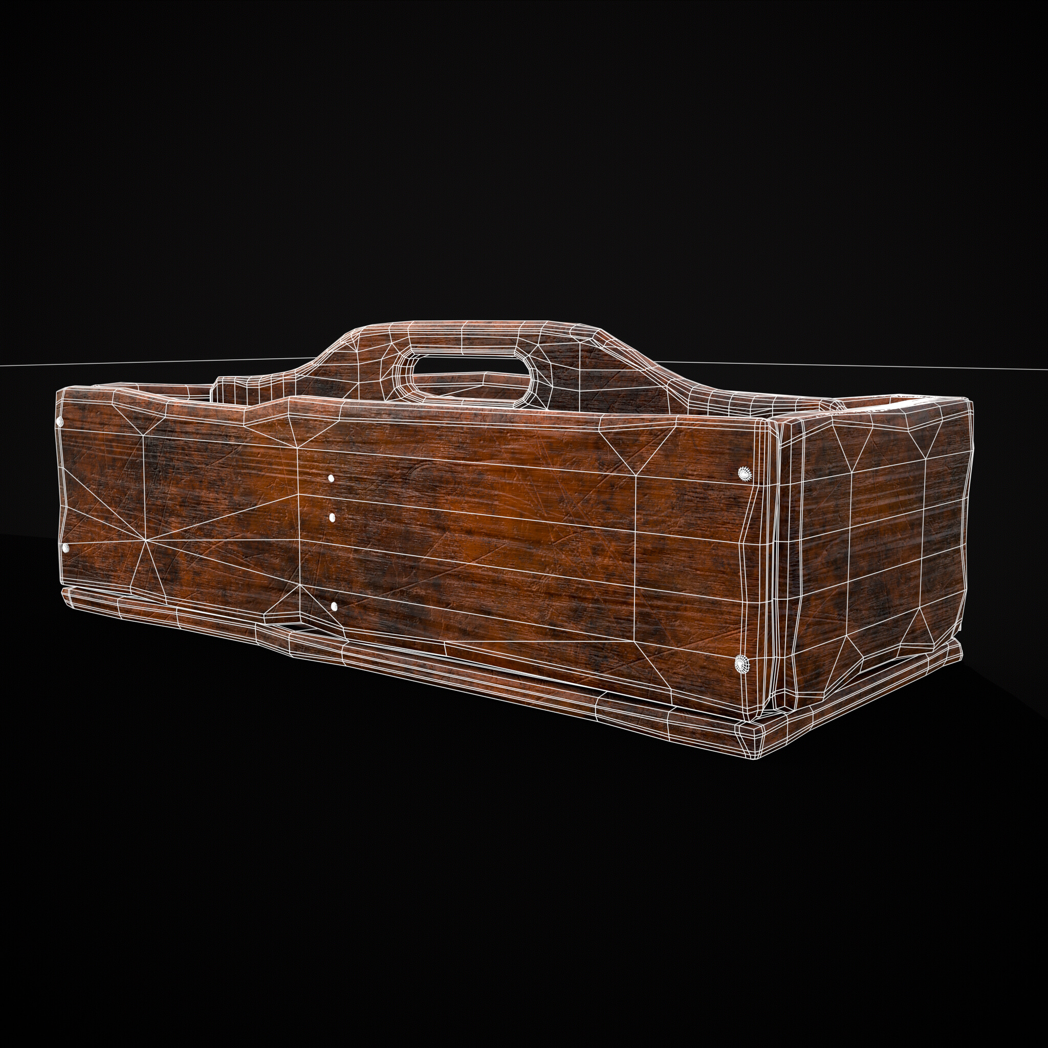 Medieval Wooden Tool Box - 3D Model by Get Dead Entertainment
