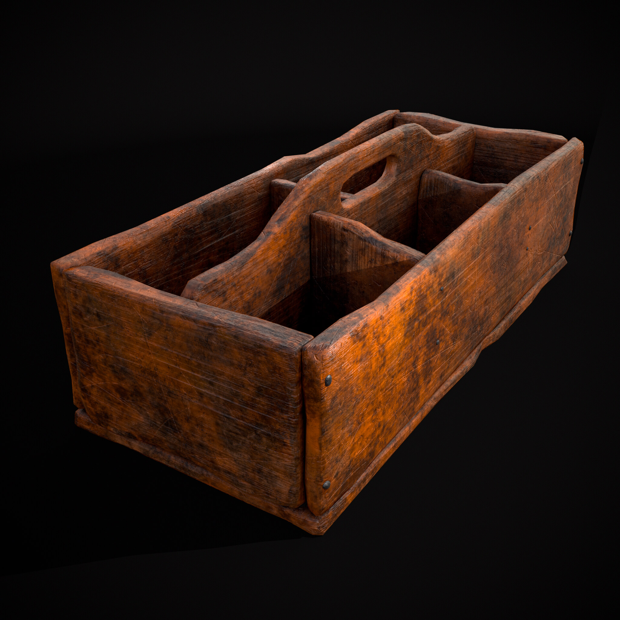 Medieval Wooden Tool Box - 3D Model by Get Dead Entertainment