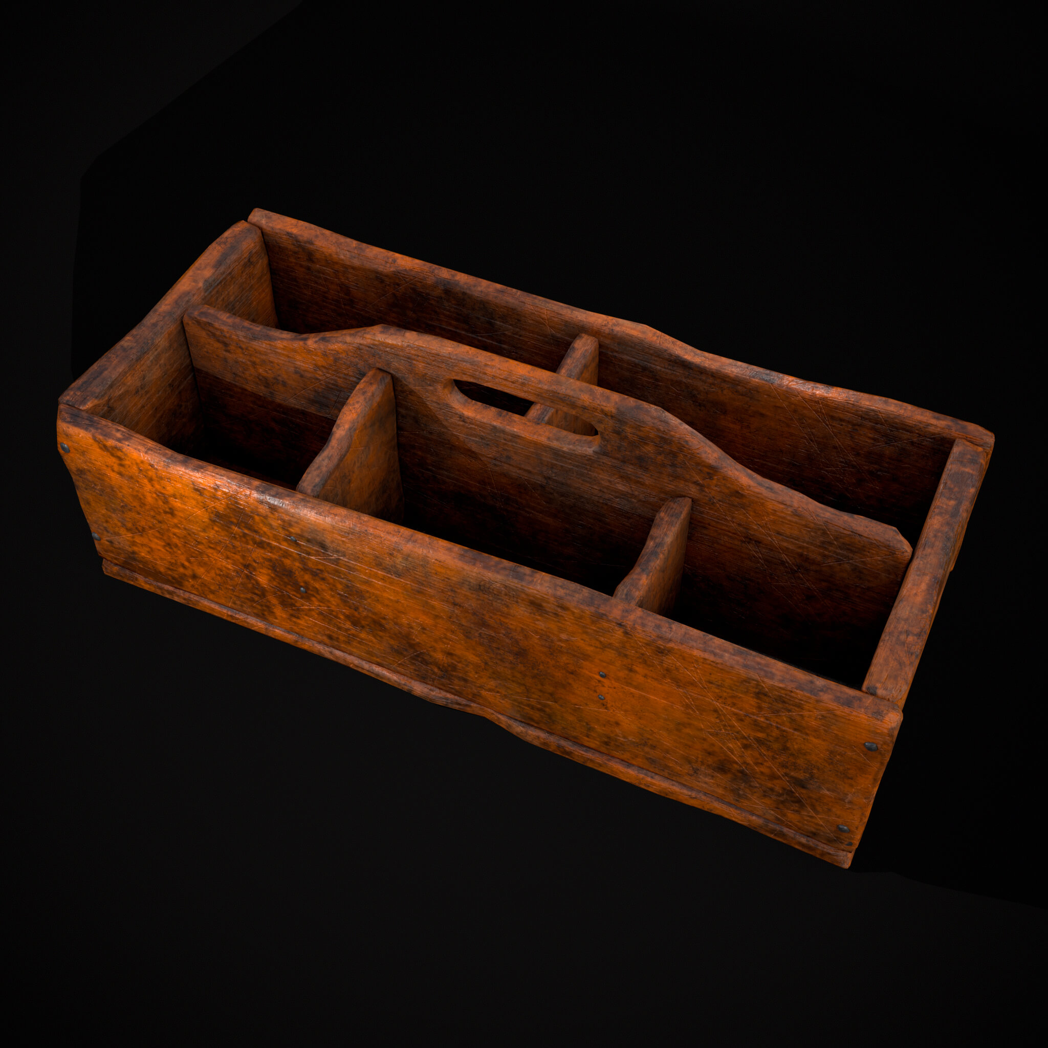 Medieval Wooden Tool Box - 3D Model by Get Dead Entertainment