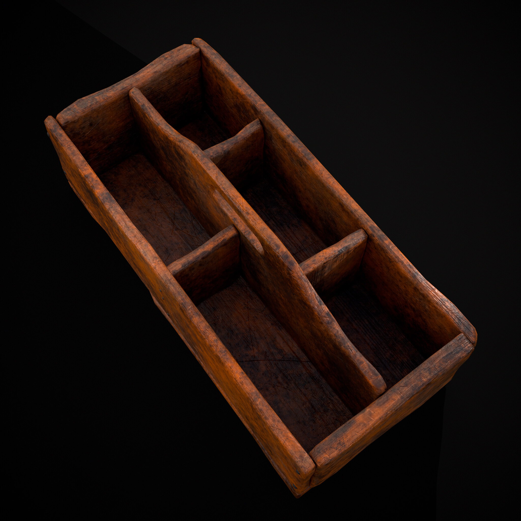 Medieval Wooden Tool Box - 3D Model by Get Dead Entertainment