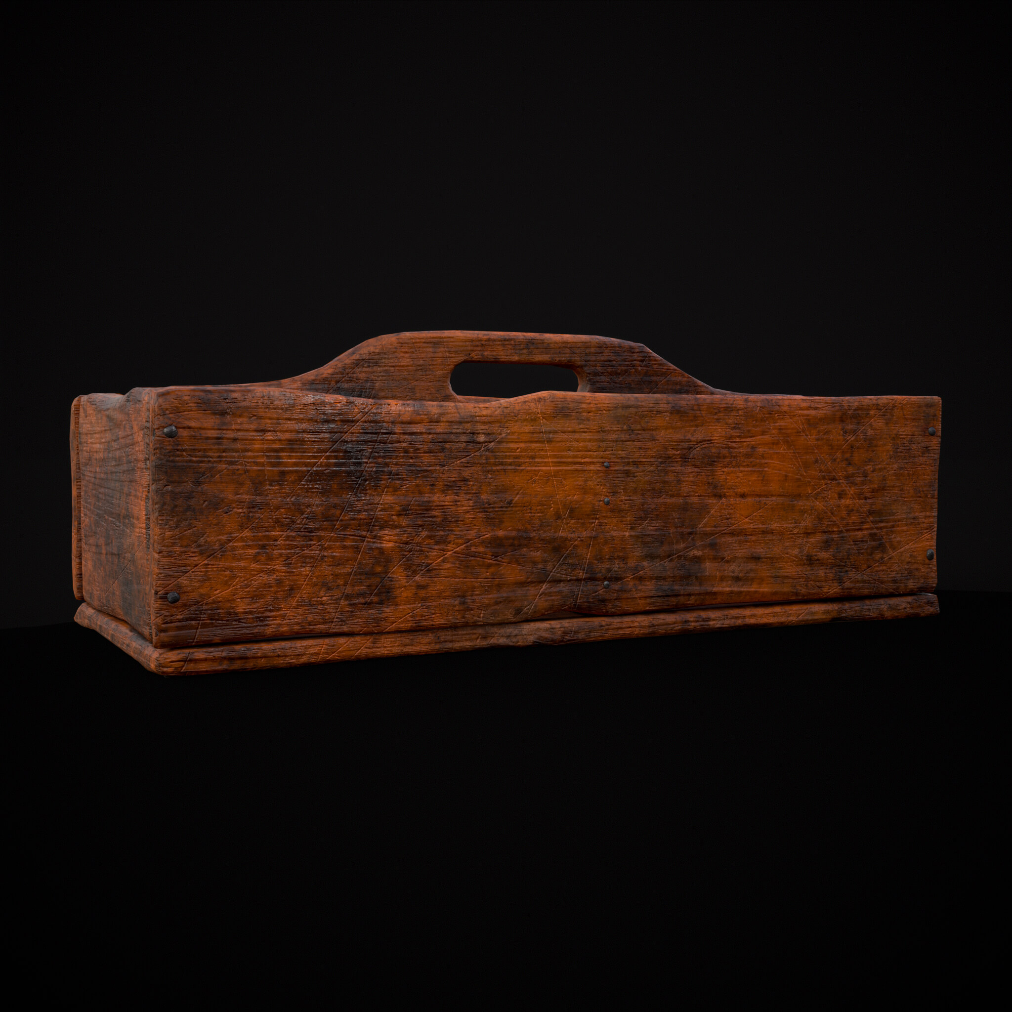 Medieval Wooden Tool Box - 3D Model by Get Dead Entertainment