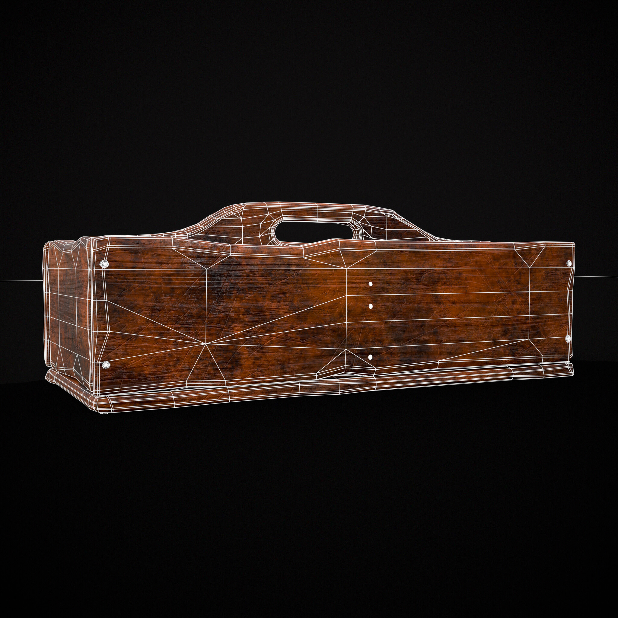 Medieval Wooden Tool Box - 3D Model by Get Dead Entertainment