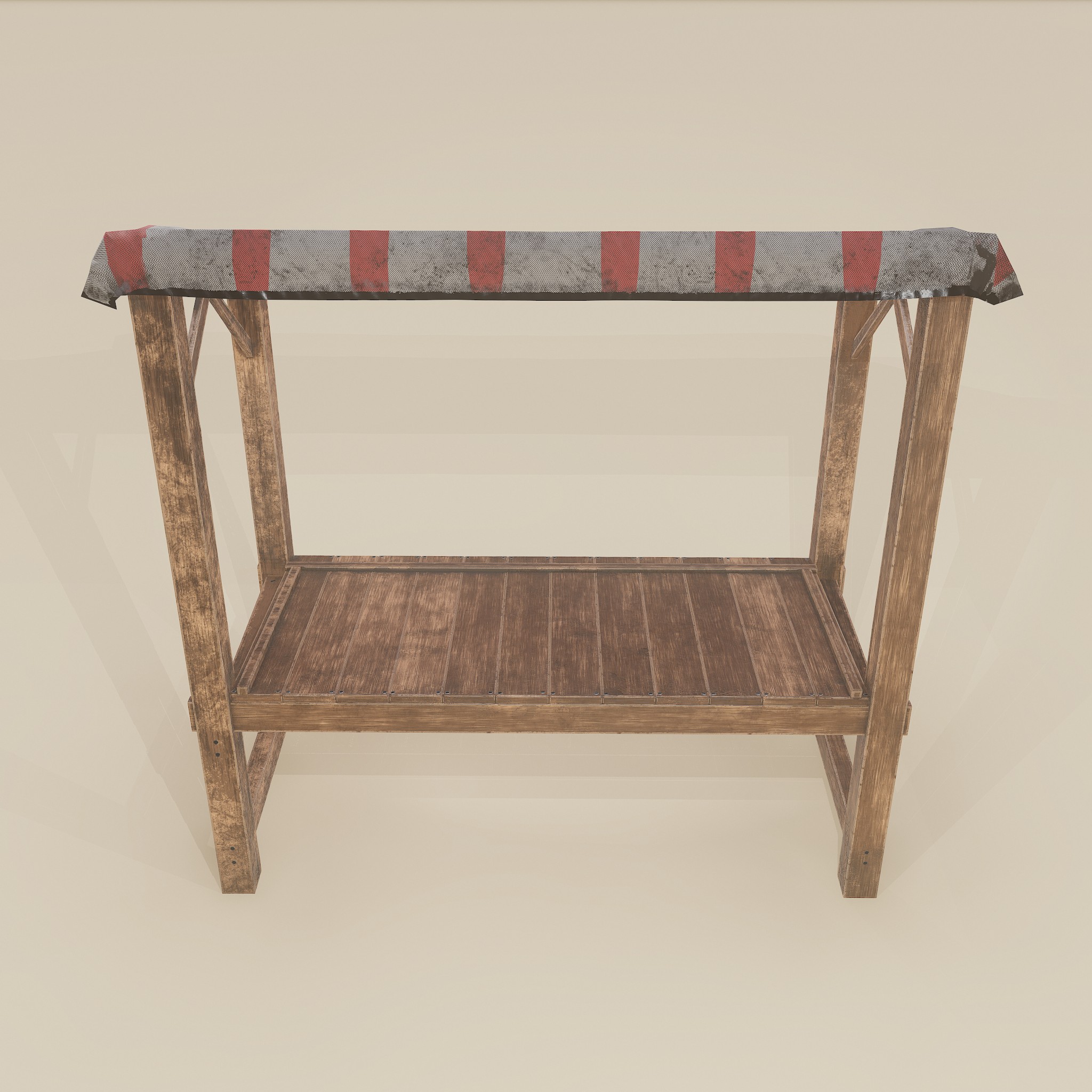 Merchant Stall - 3D Model by Get Dead Entertainment