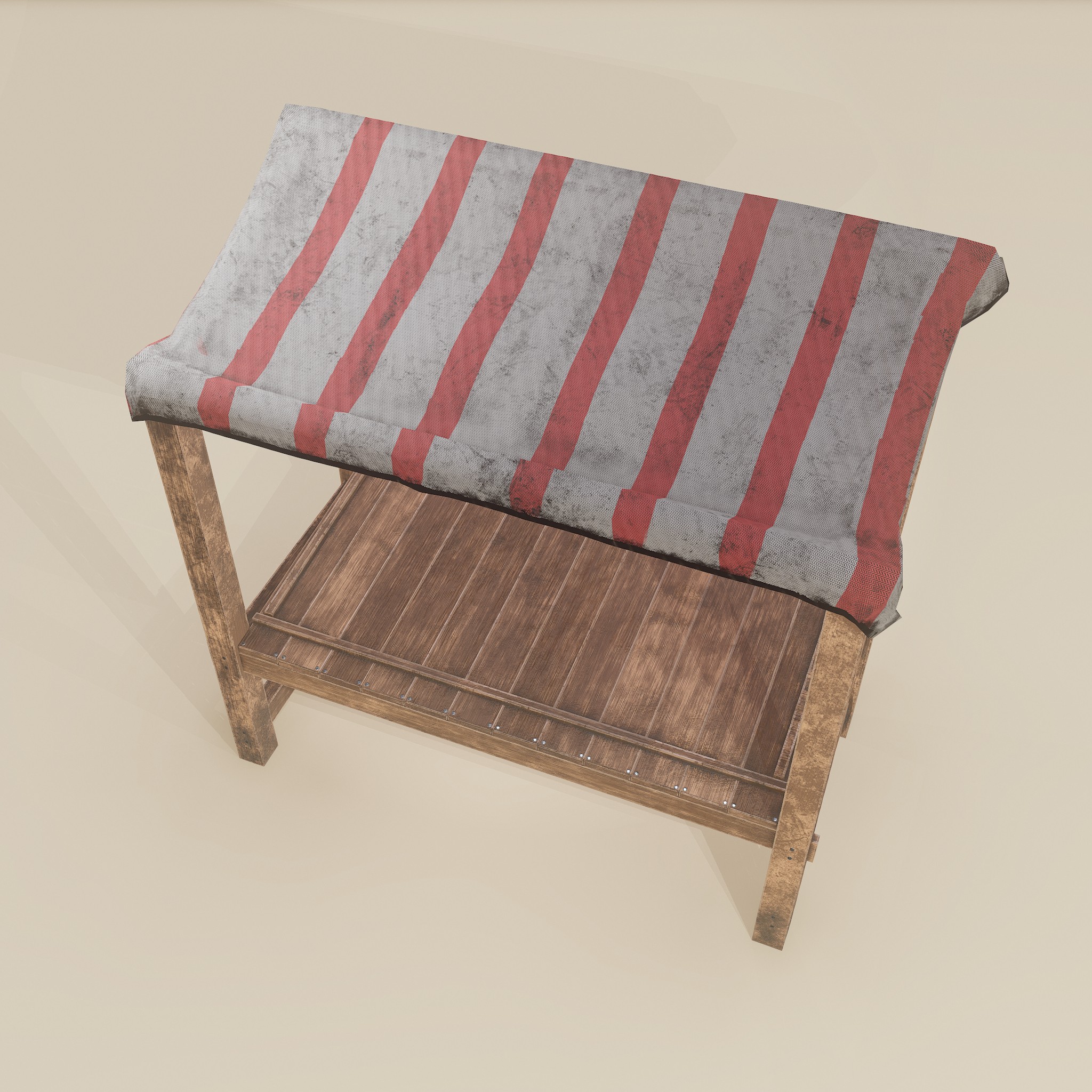 Merchant Stall - 3D Model by Get Dead Entertainment