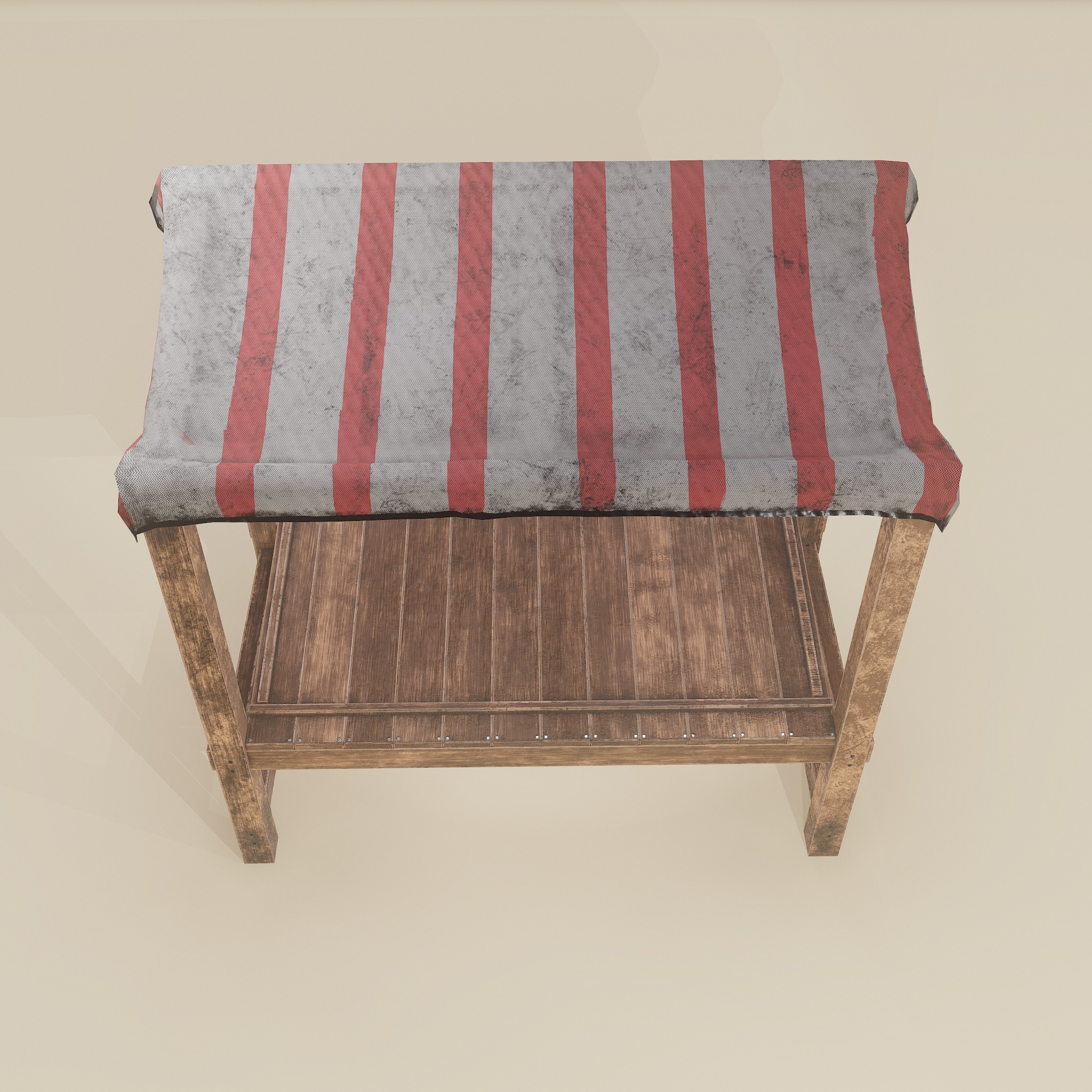 Merchant Stall - 3D Model by Get Dead Entertainment