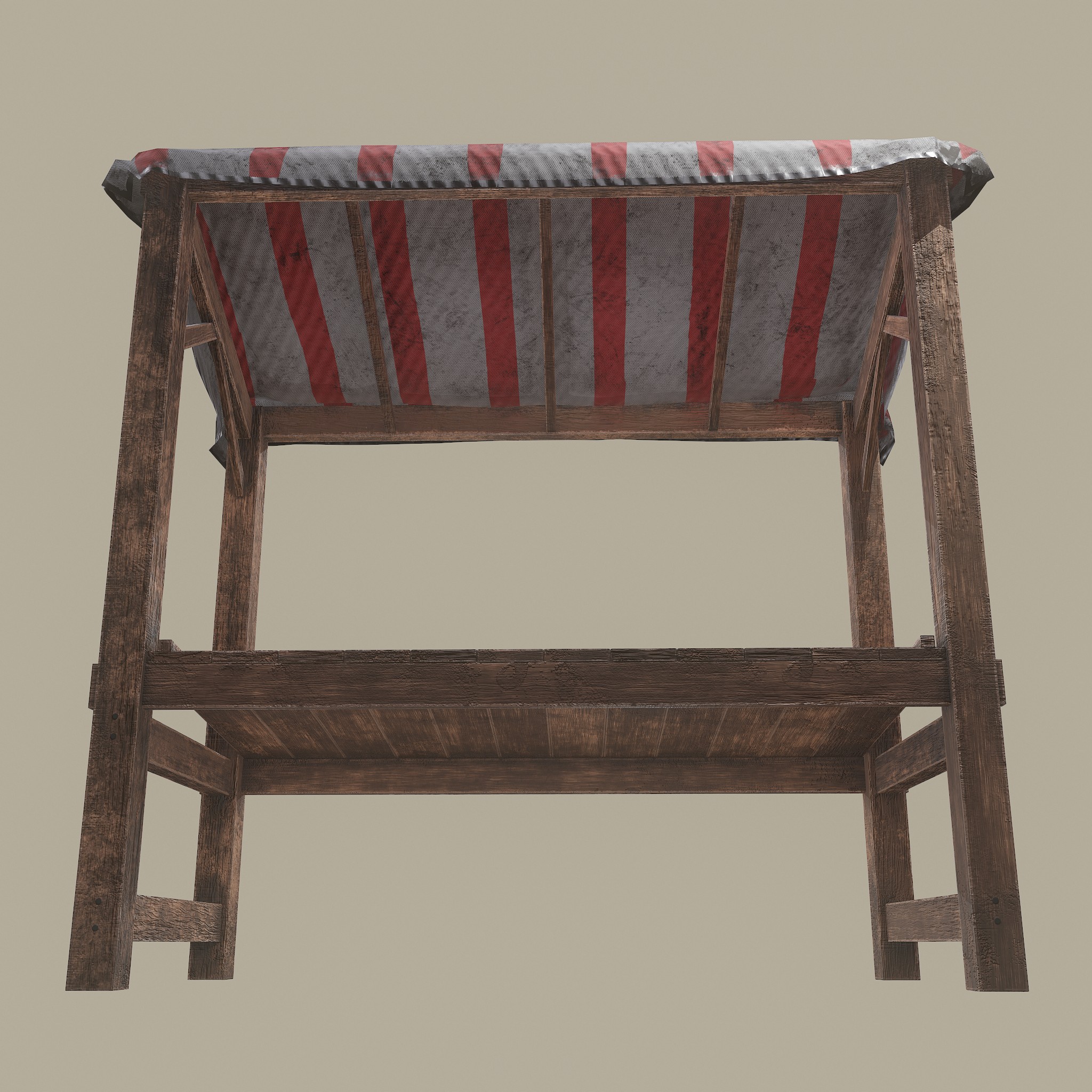 Merchant Stall - 3D Model by Get Dead Entertainment