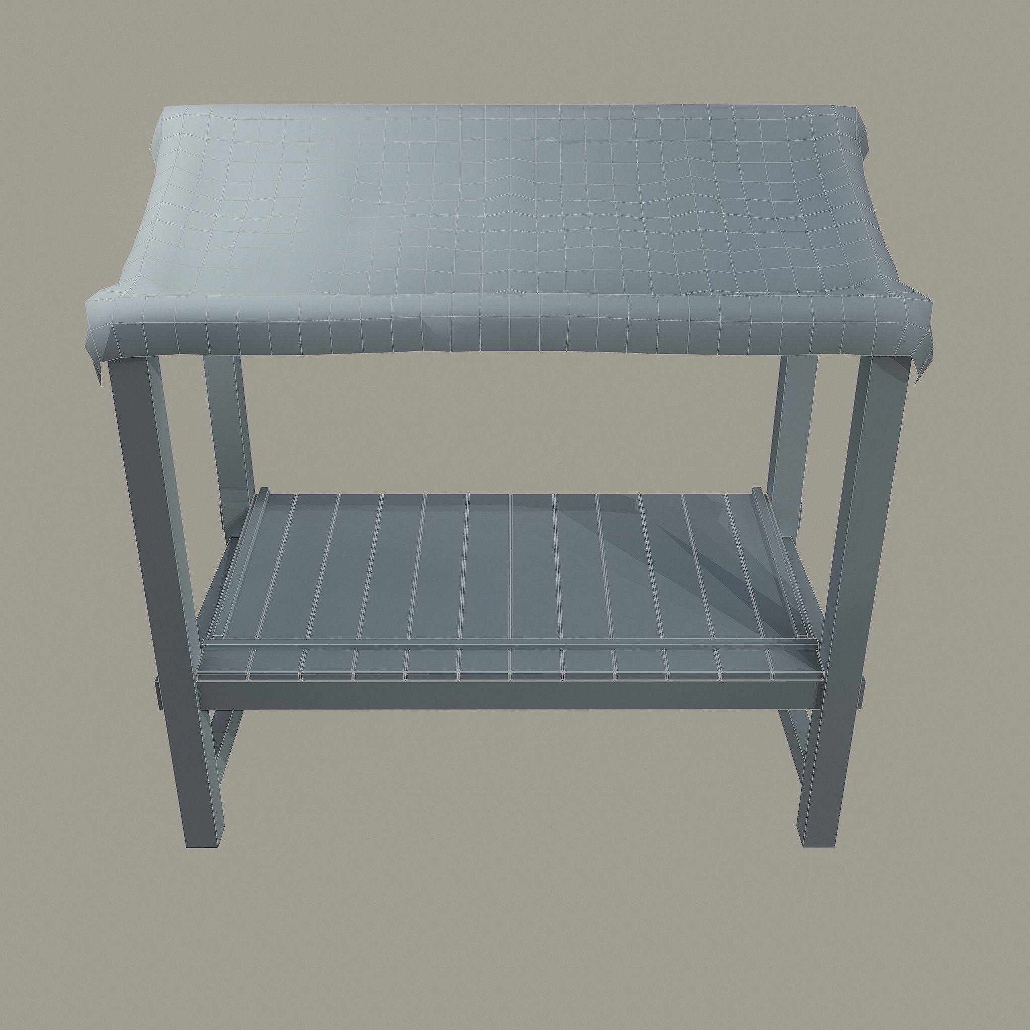 Merchant Stall - 3D Model by Get Dead Entertainment