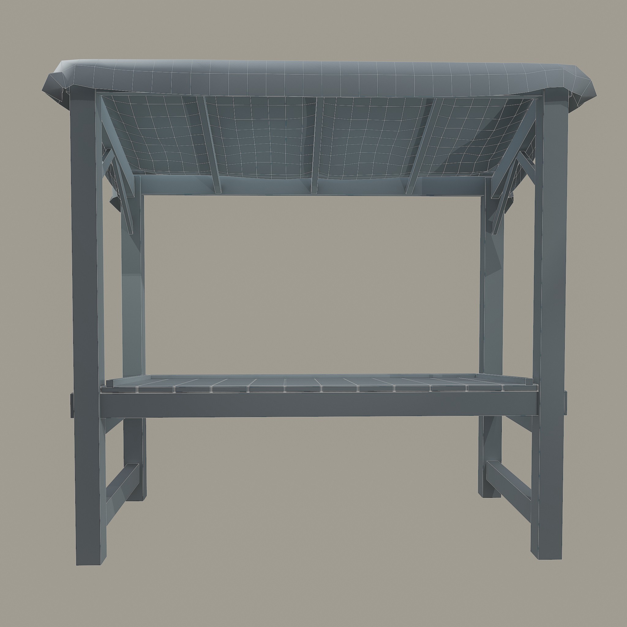 Merchant Stall - 3D Model by Get Dead Entertainment