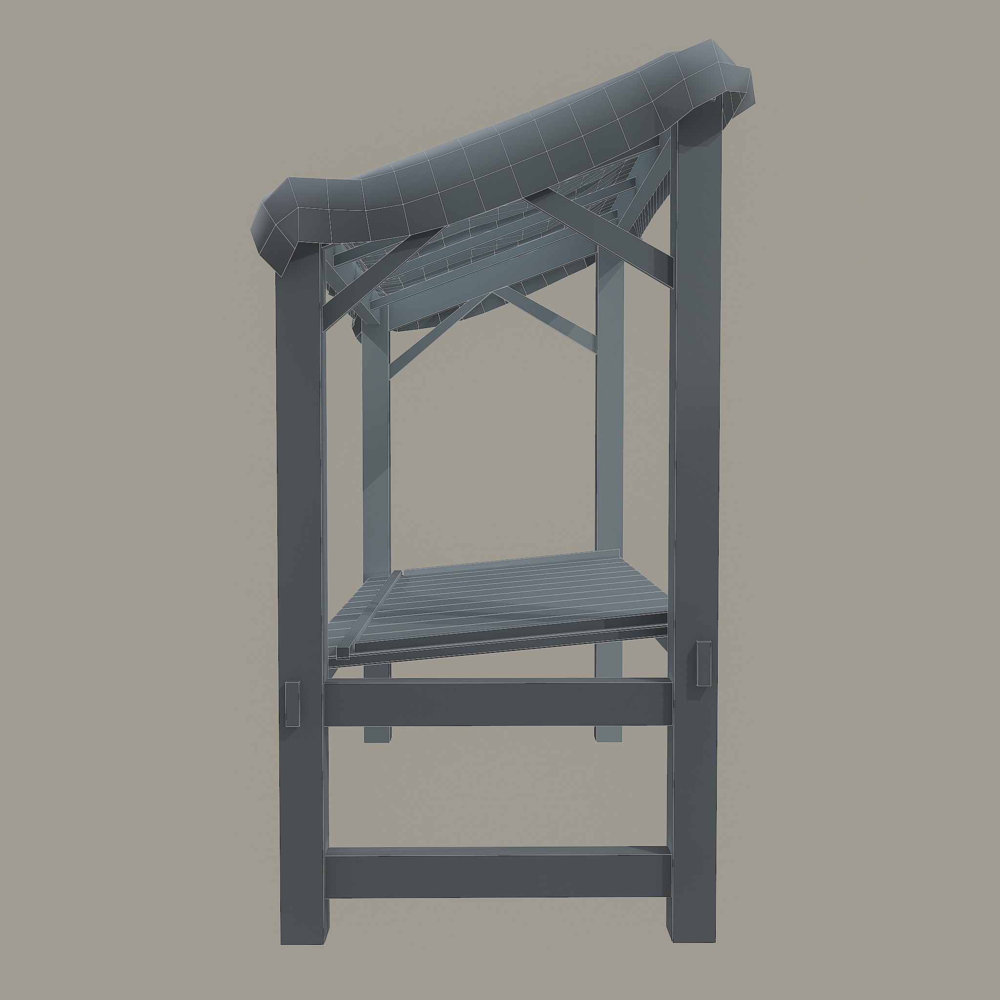 Merchant Stall - 3D Model by Get Dead Entertainment