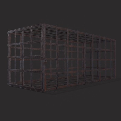Metal Cage Model by Get Dead Entertainment