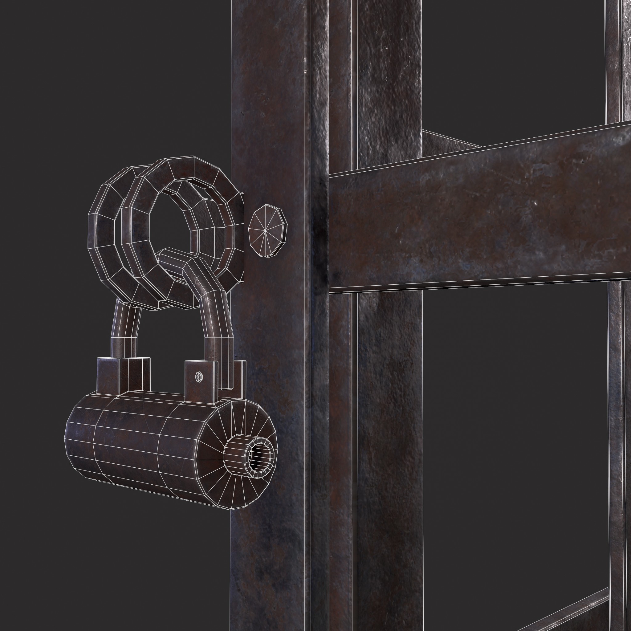 Metal Cage Model by Get Dead Entertainment