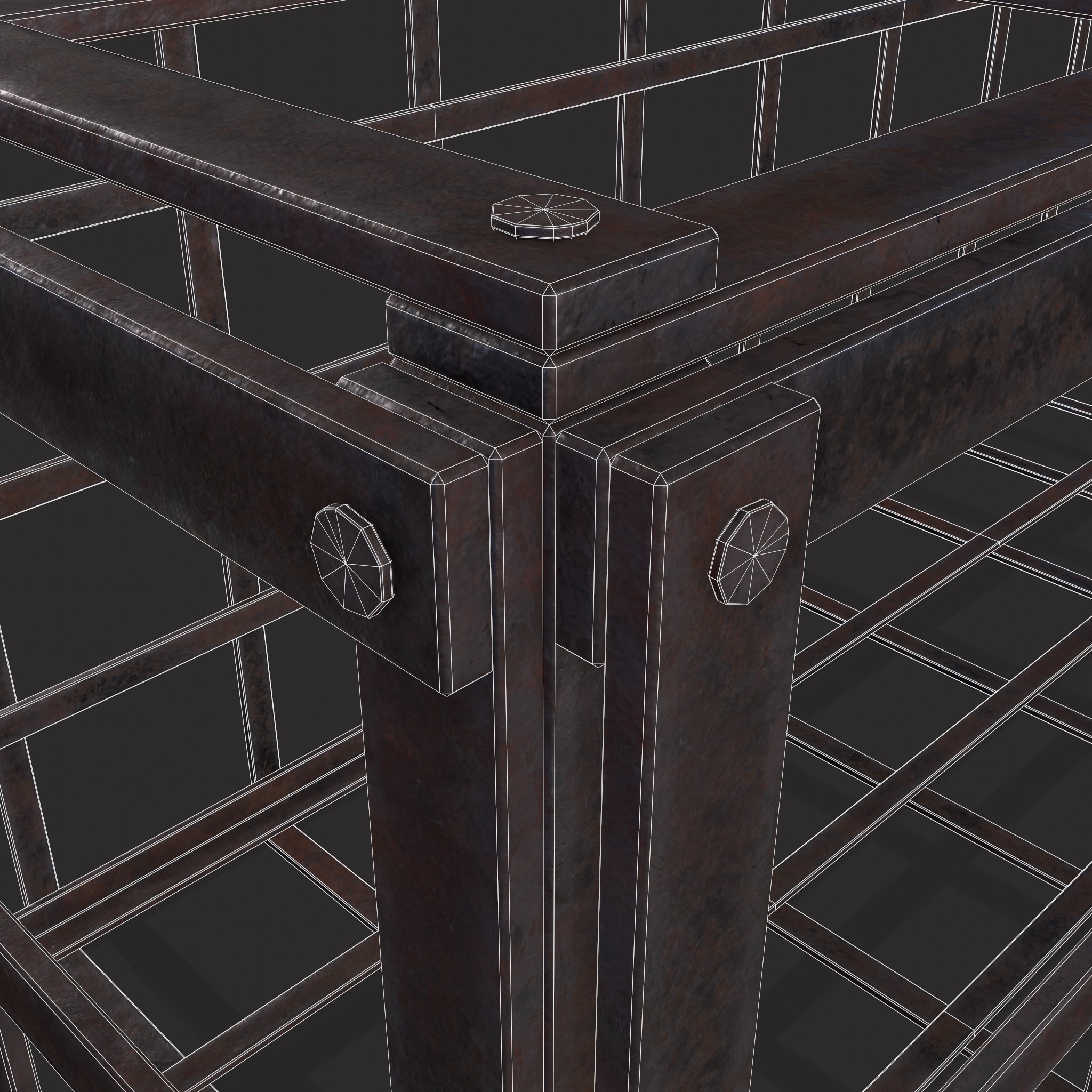 Metal Cage Model by Get Dead Entertainment