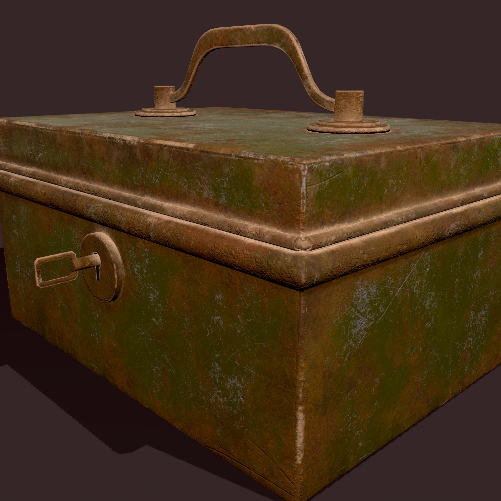 Metal Cash Box - 3D Model by Get Dead Entertainment