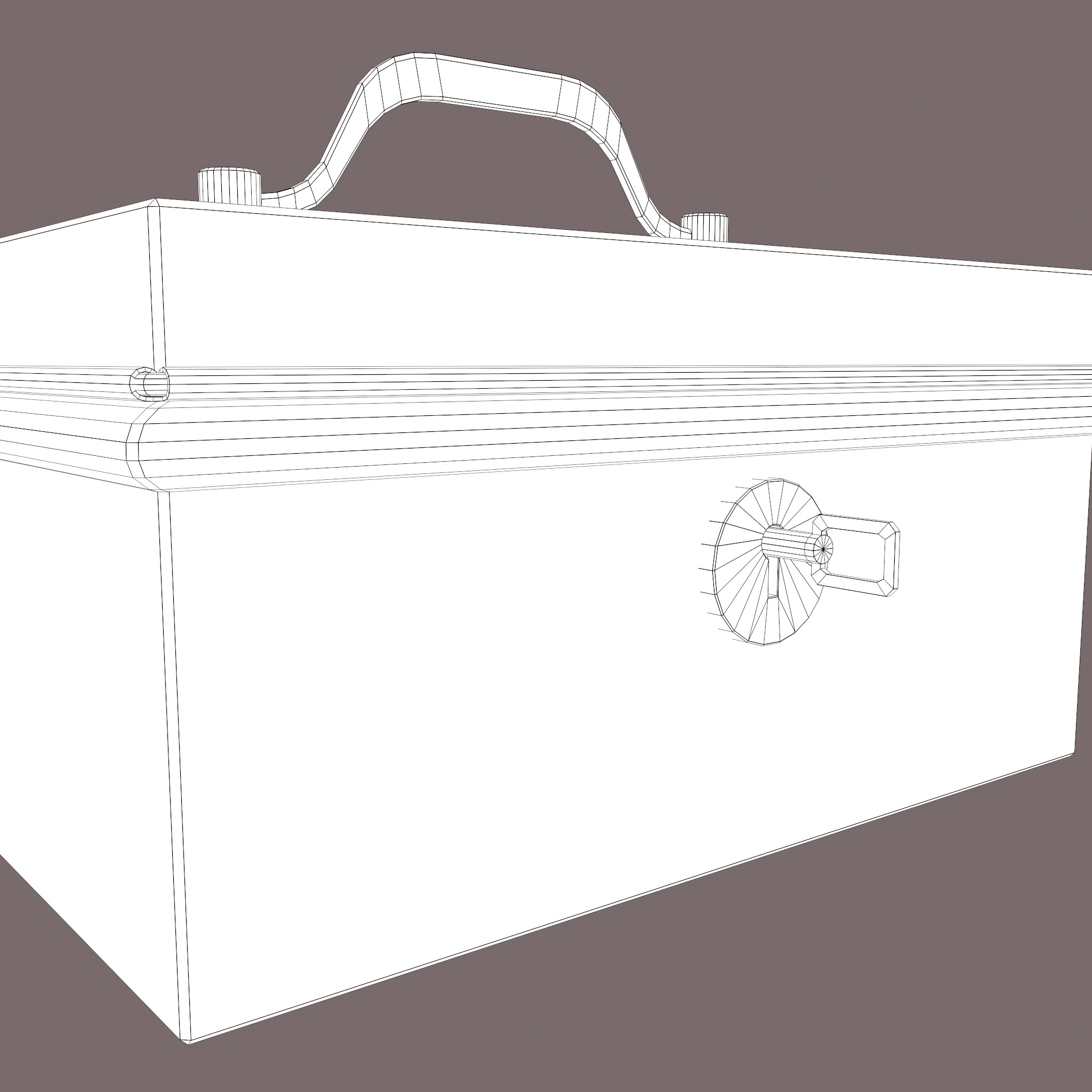 Metal Cash Box - 3D Model by Get Dead Entertainment