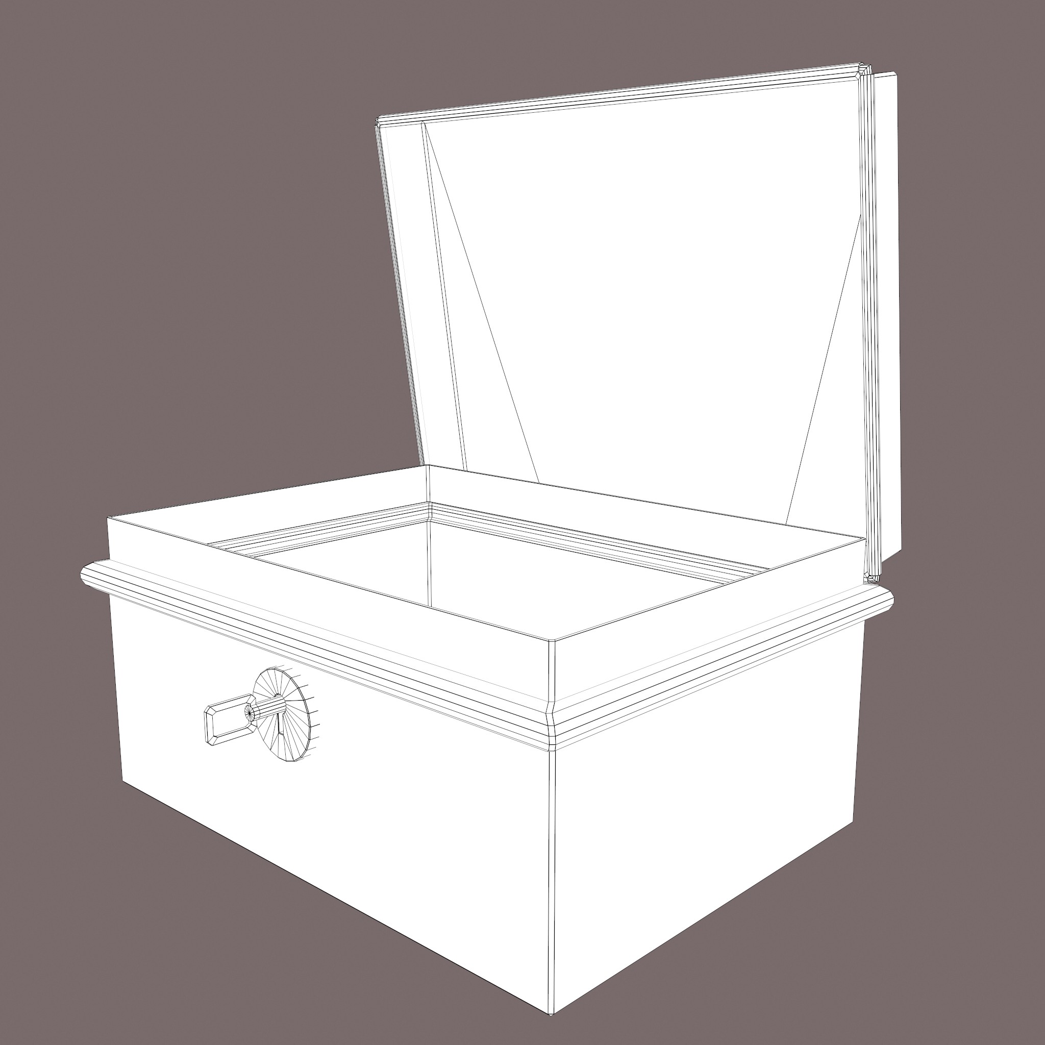 Metal Cash Box - 3D Model by Get Dead Entertainment