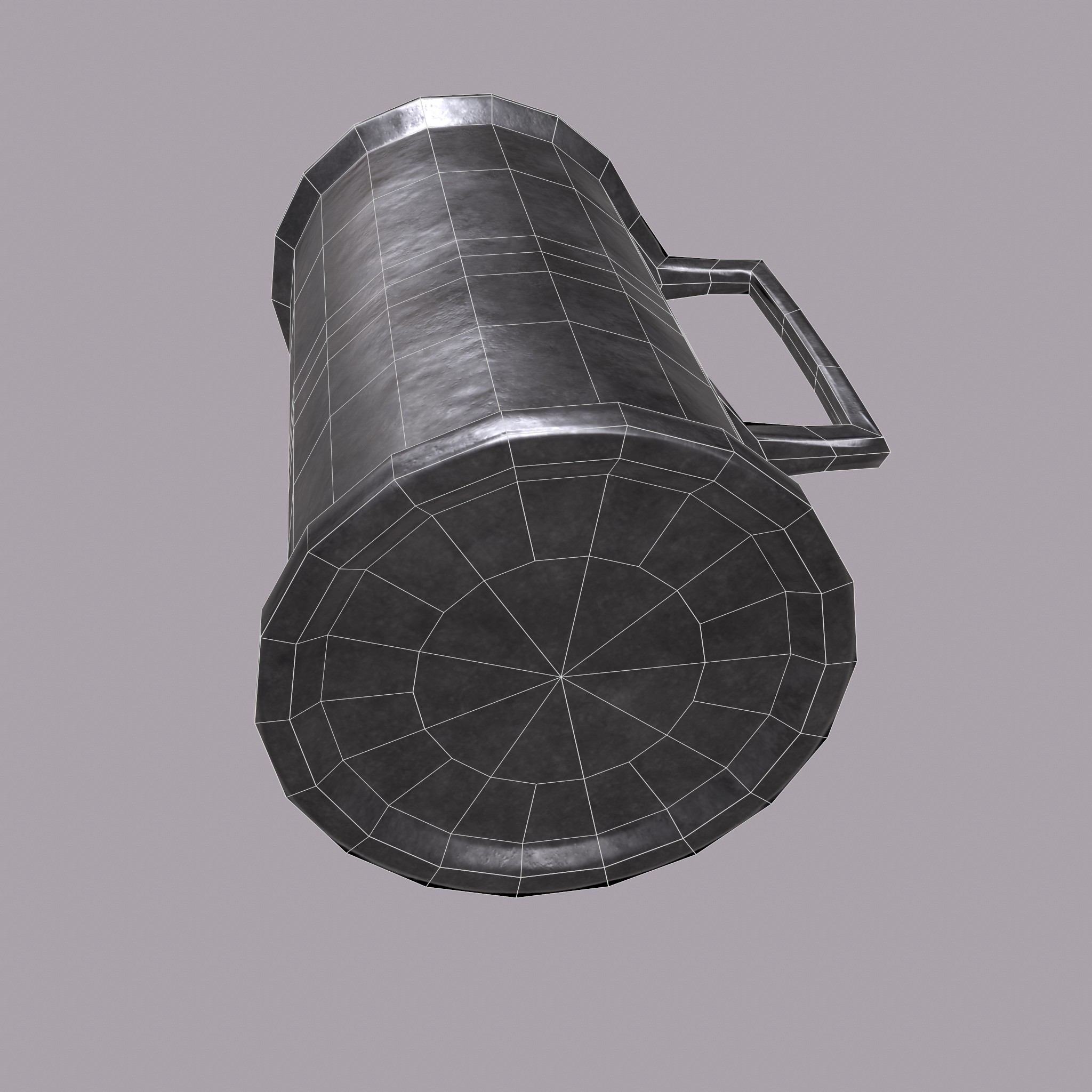 Medieval Metal Cup - 3D Model by Get Dead Entertainment