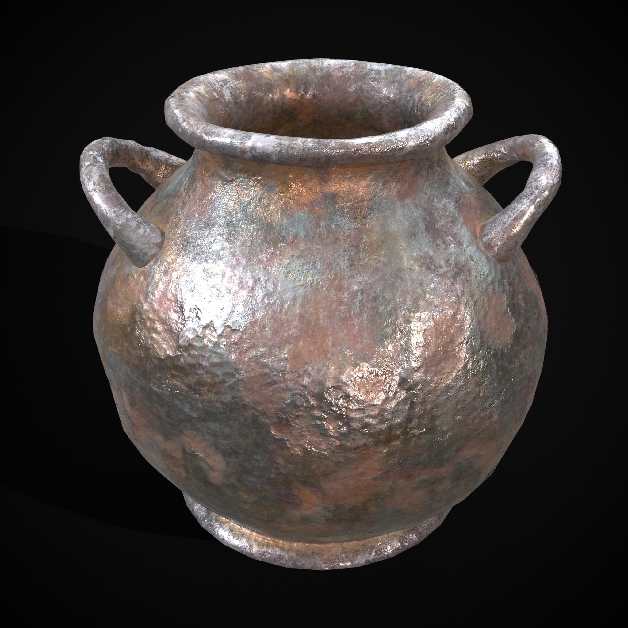 Metal Pot Dish - 3D Model by Get Dead Entertainment