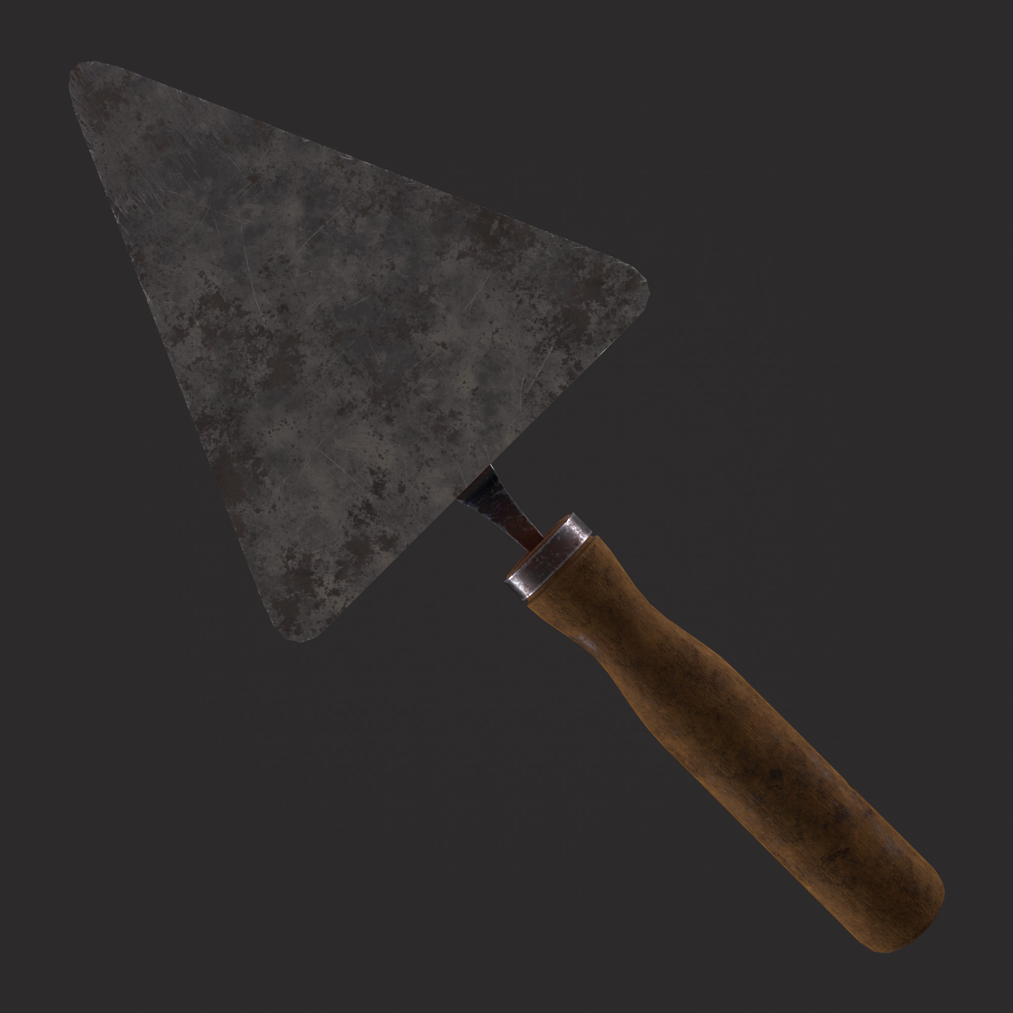 Metal Trowel - 3D Model by Get Dead Entertainment