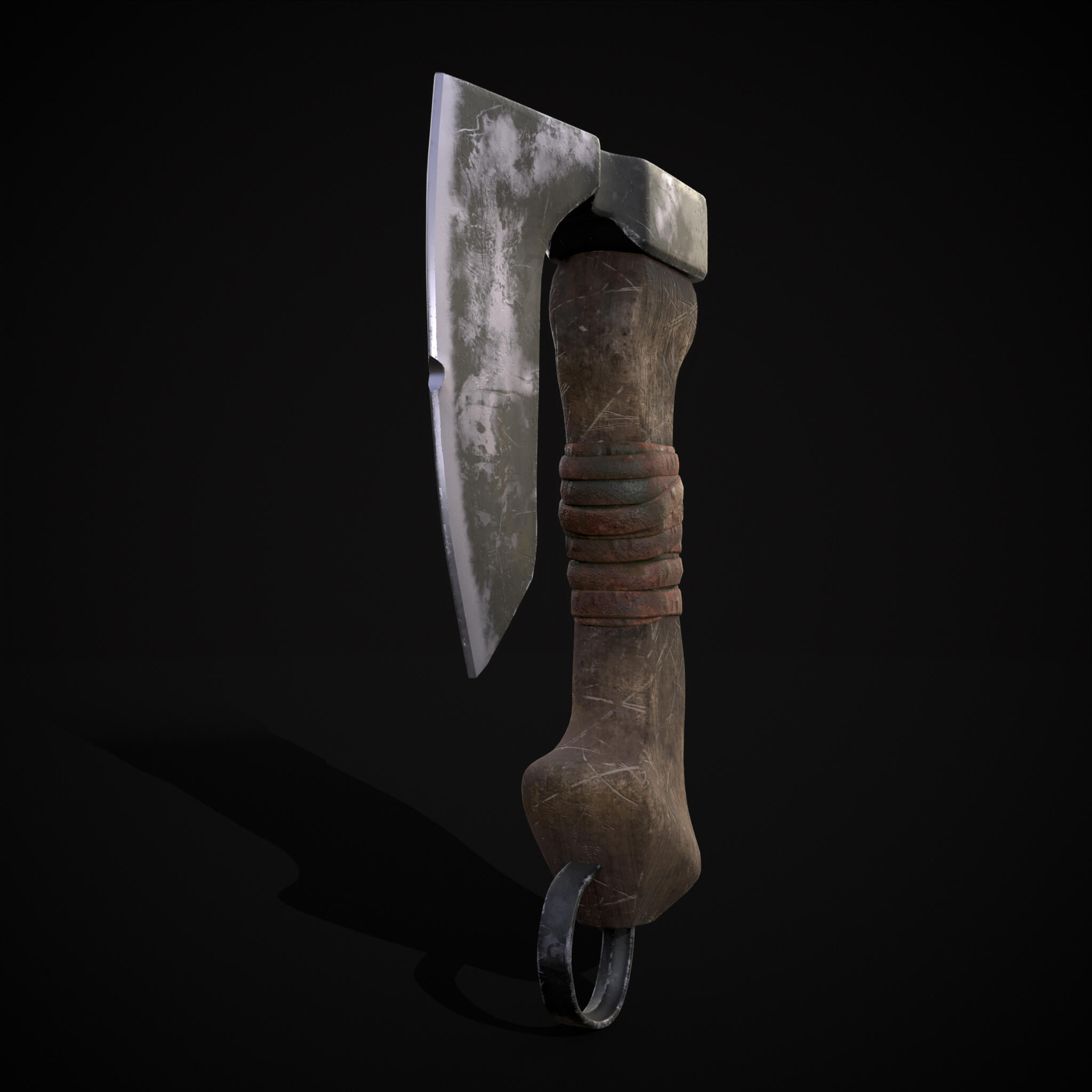 Mini Bearded Hand Ax - 3D Model by Get Dead Entertainment