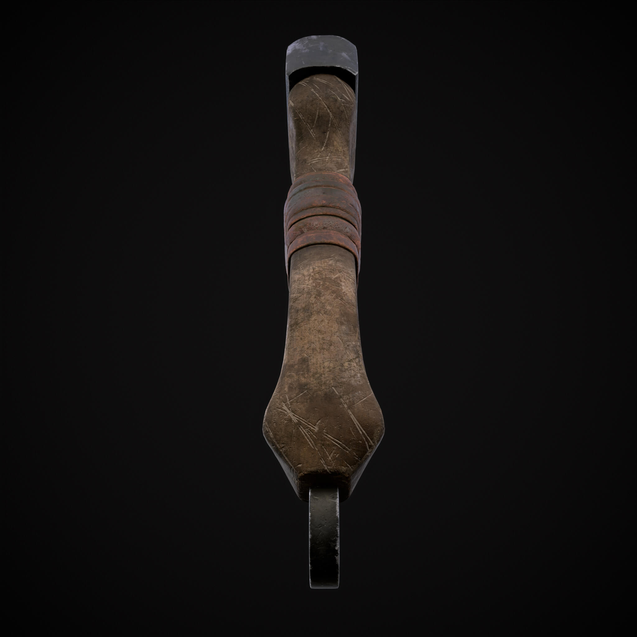 Mini Bearded Hand Ax - 3D Model by Get Dead Entertainment