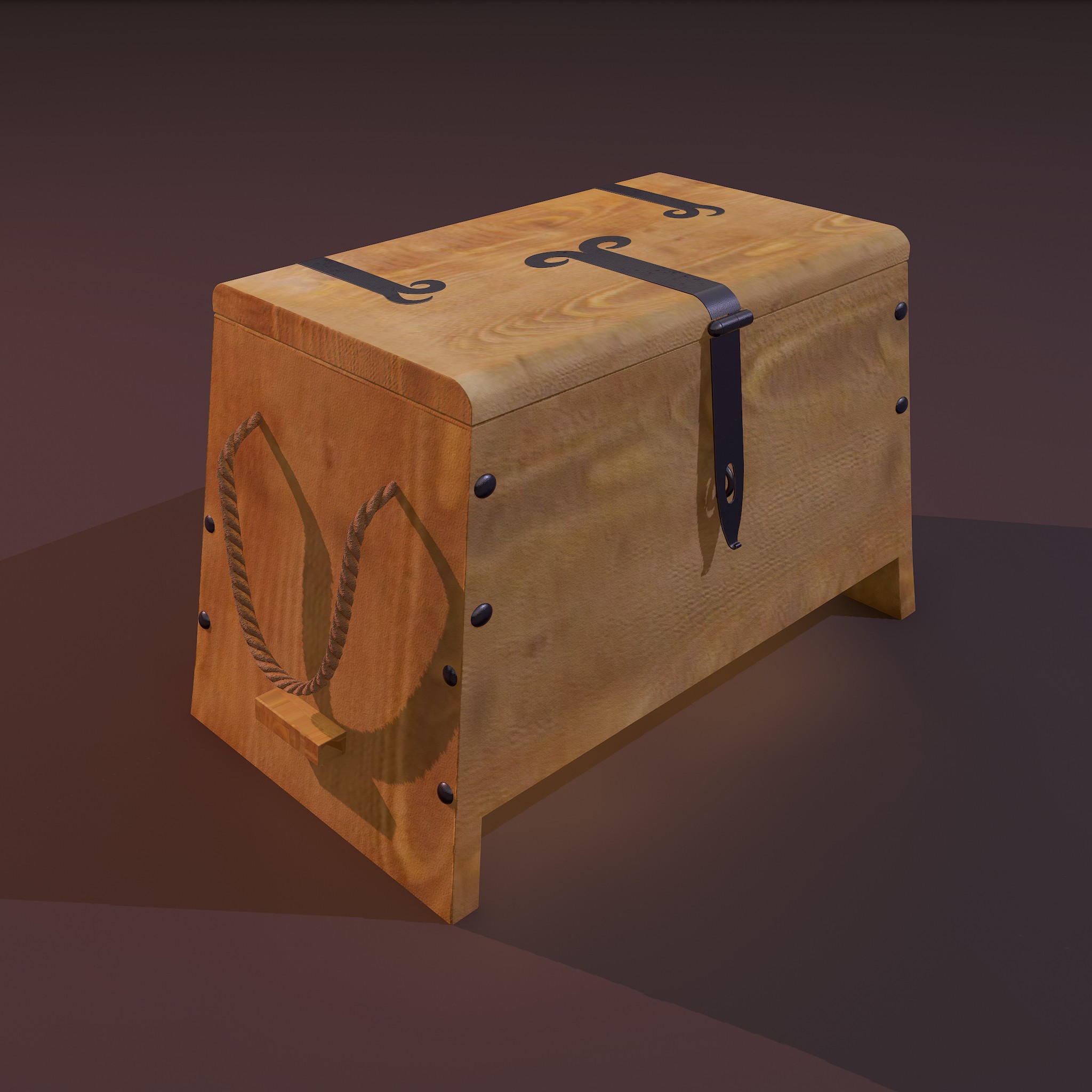 Mini Latched Chest - Free 3D Model by Get Dead Entertainment