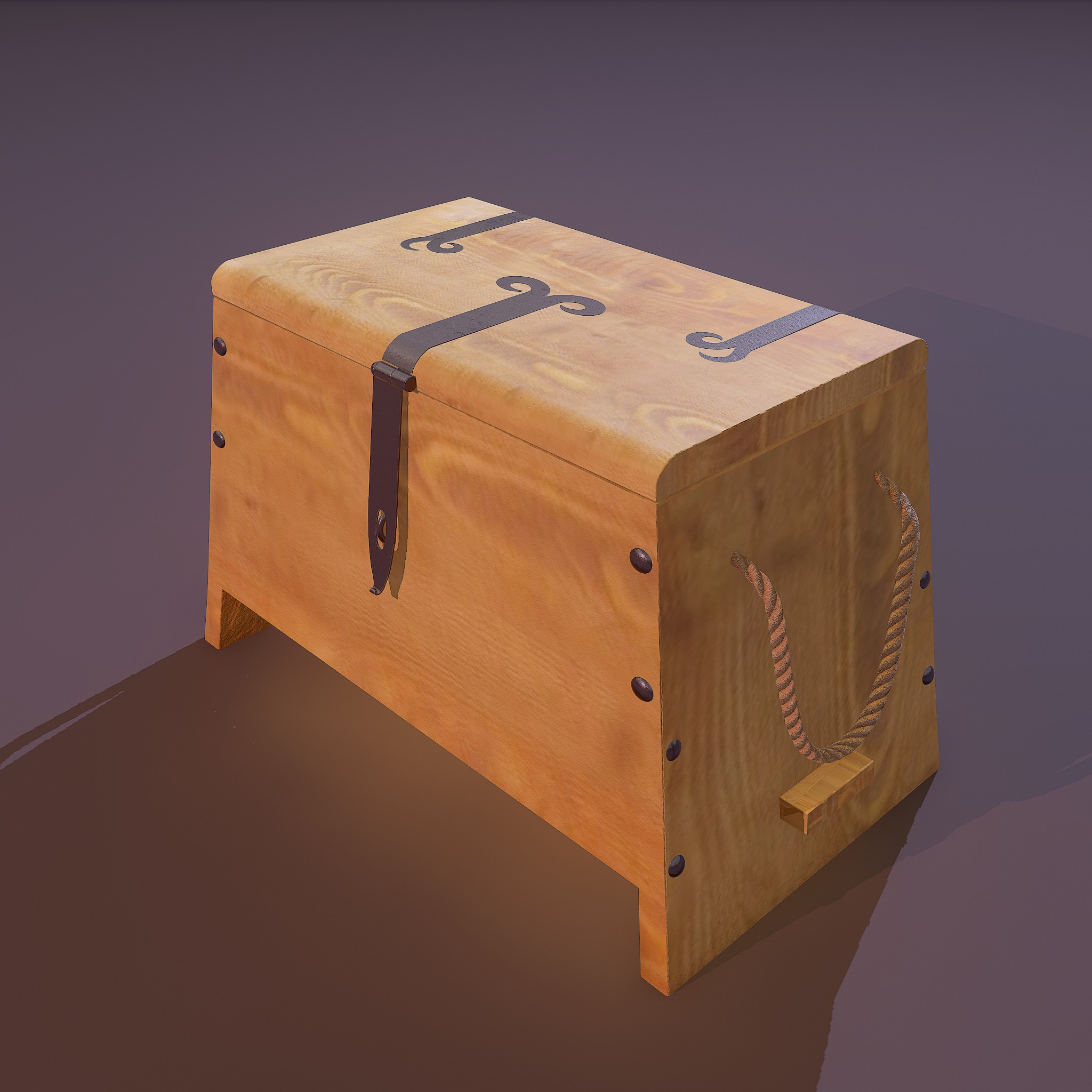 Mini Latched Chest - Free 3D Model by Get Dead Entertainment