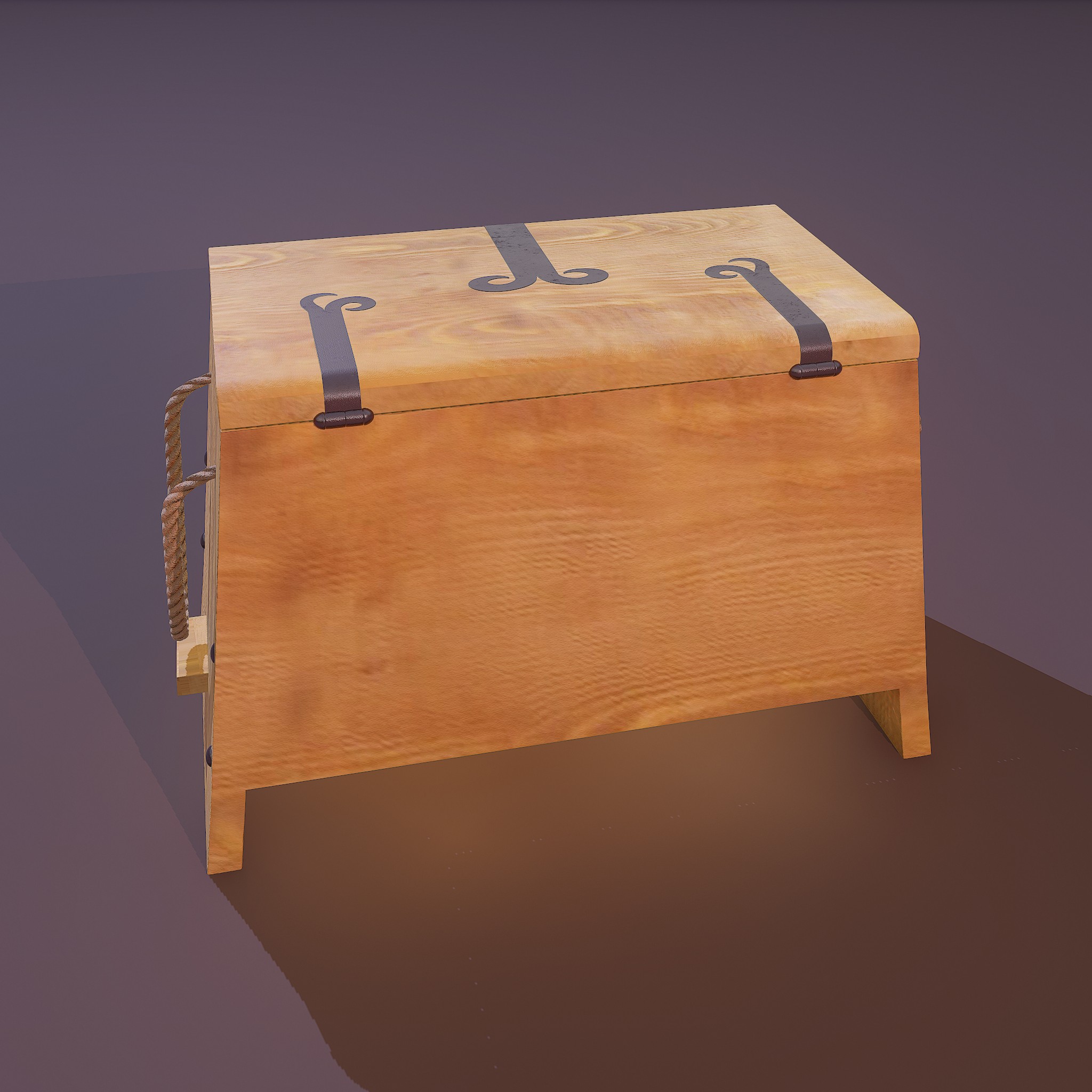 Mini Latched Chest - Free 3D Model by Get Dead Entertainment