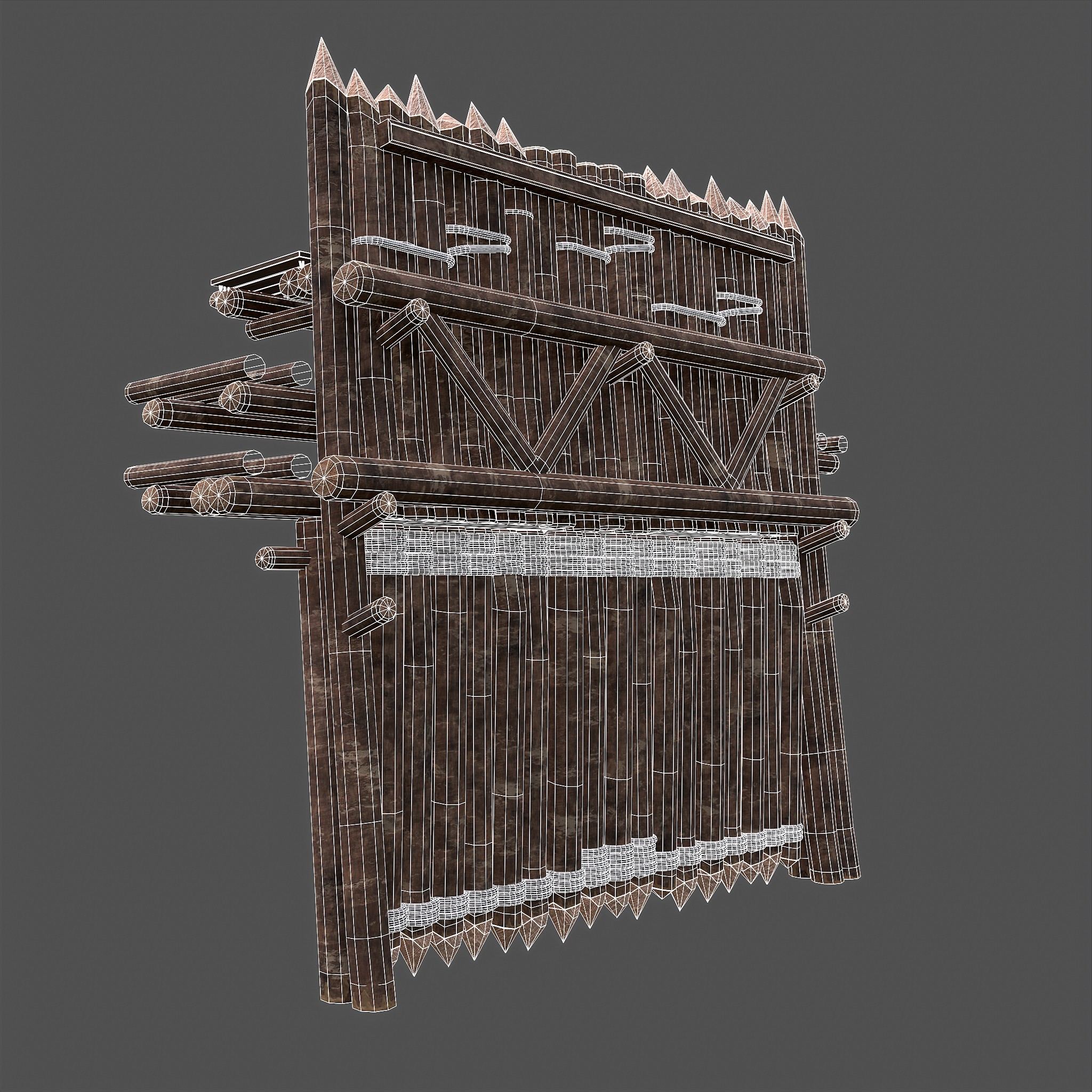 Modular Guarded Wall Sets - 3D Model by Get Dead Entertainment