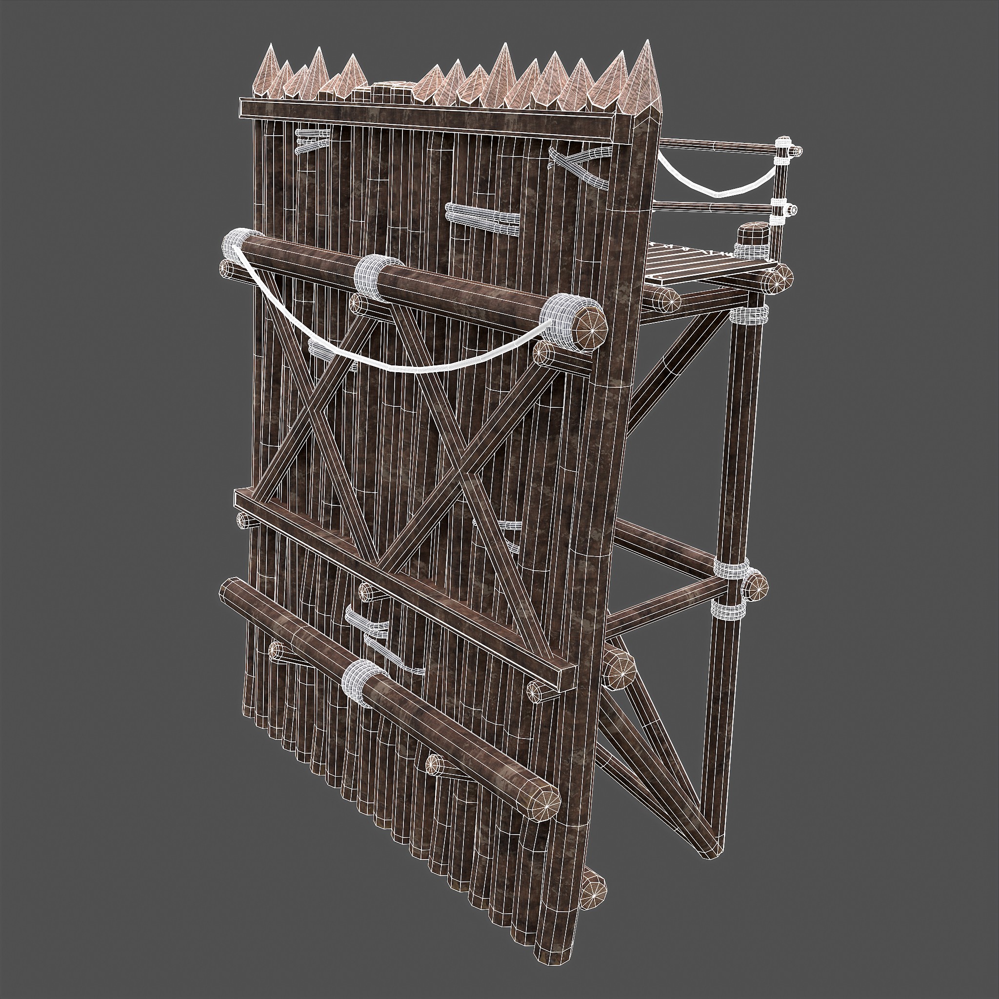Modular Guarded Wall Sets - 3D Model by Get Dead Entertainment