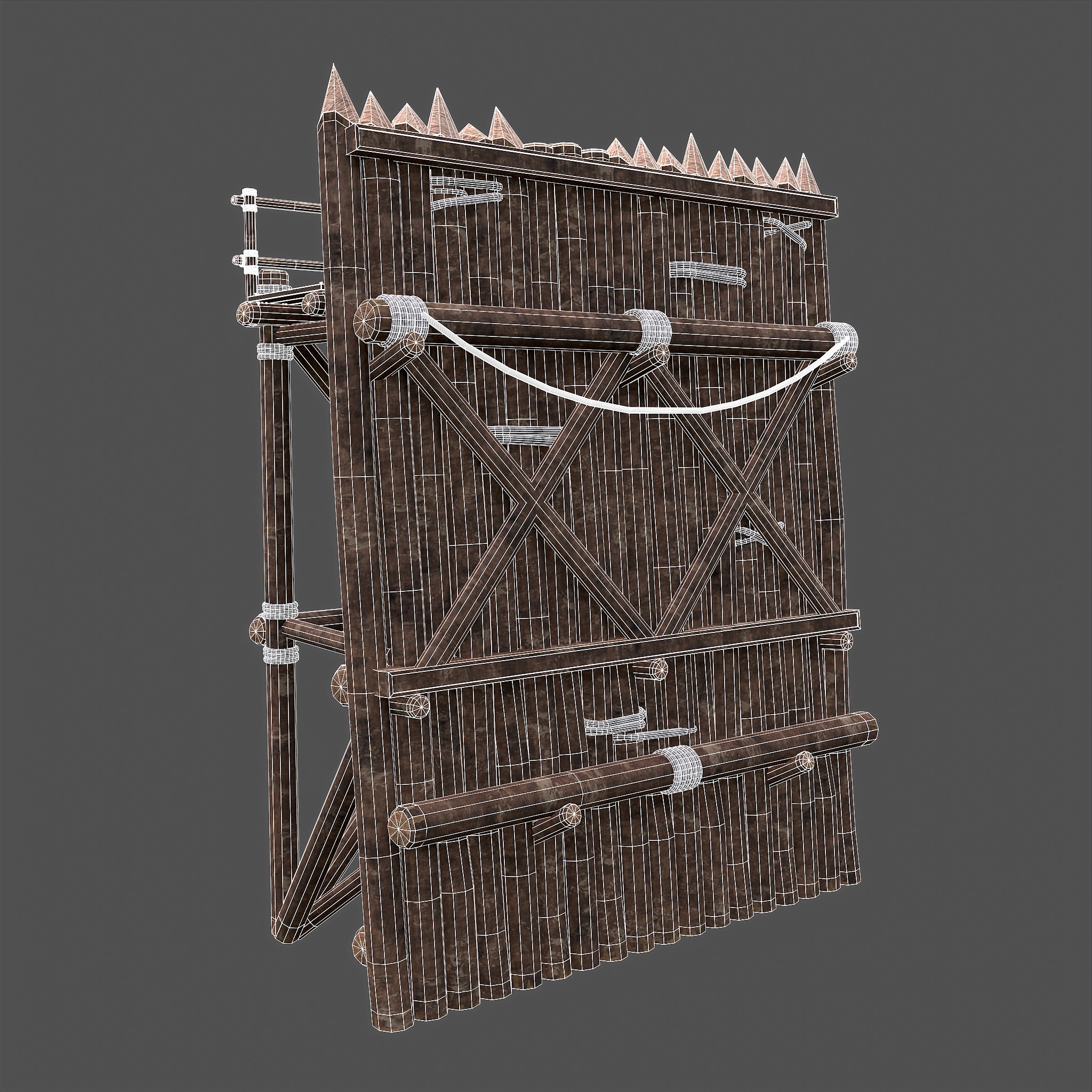Modular Guarded Wall Sets - 3D Model by Get Dead Entertainment