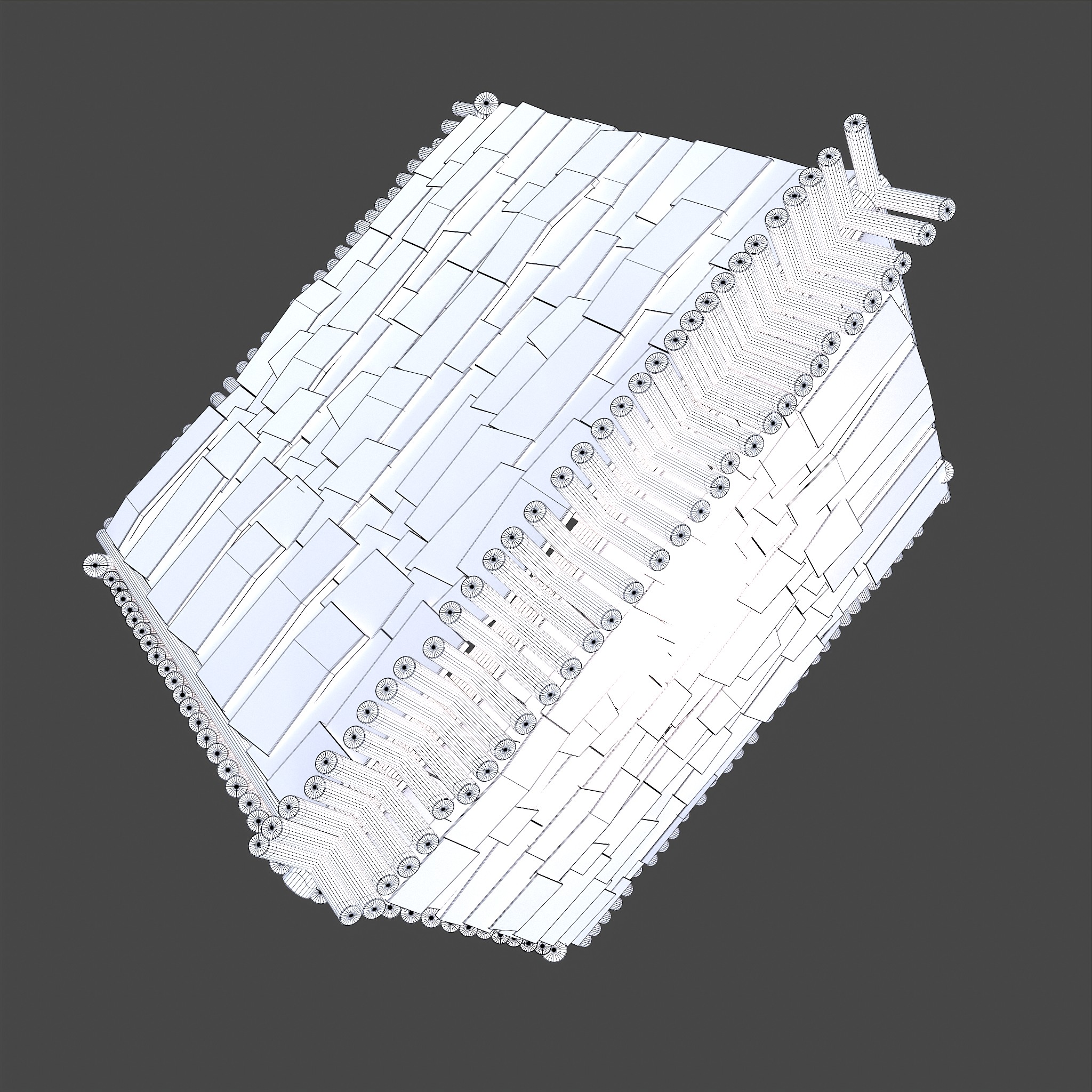 Modular Housing Hut C - 3D Model by Get Dead Entertainment