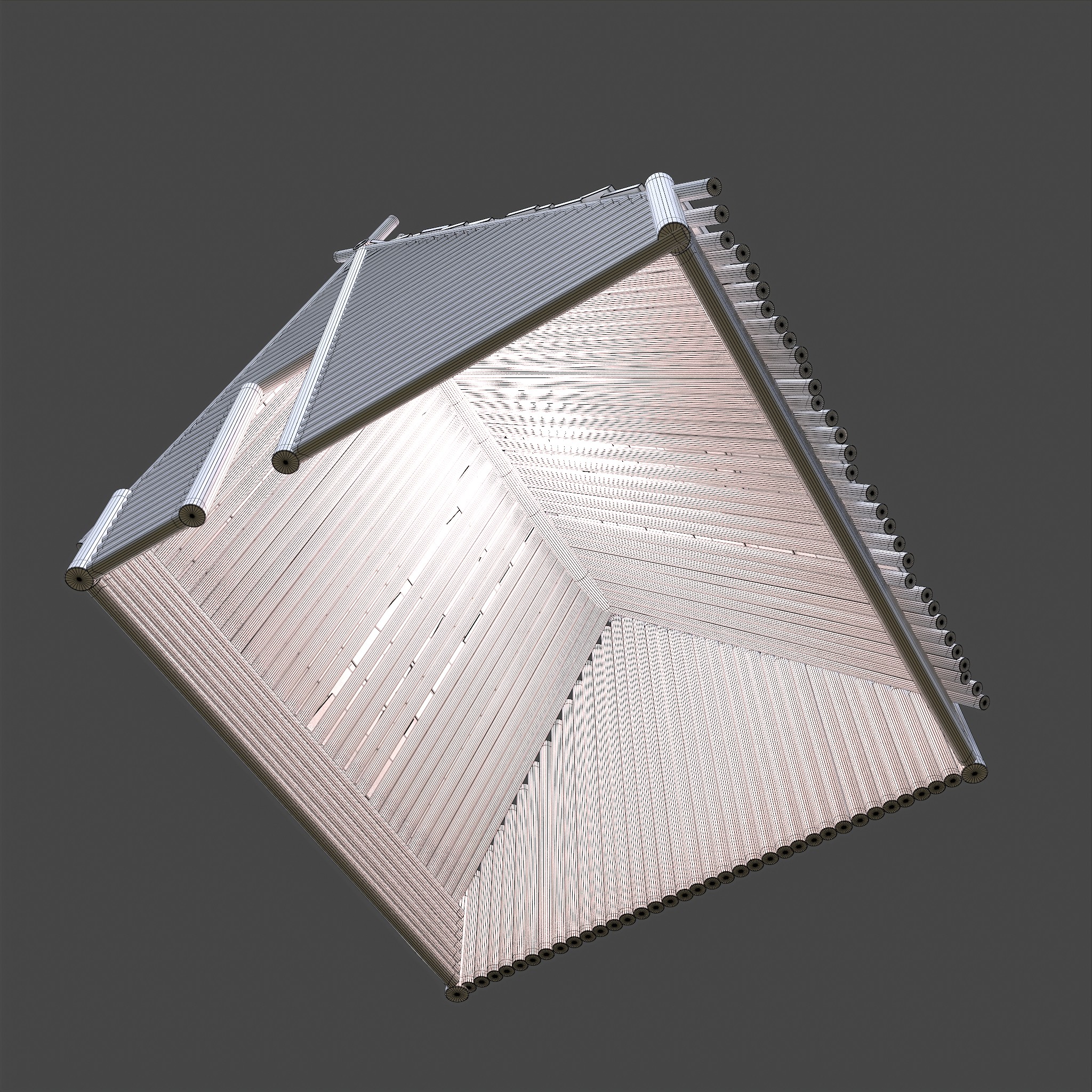 Modular Housing Hut C - 3D Model by Get Dead Entertainment