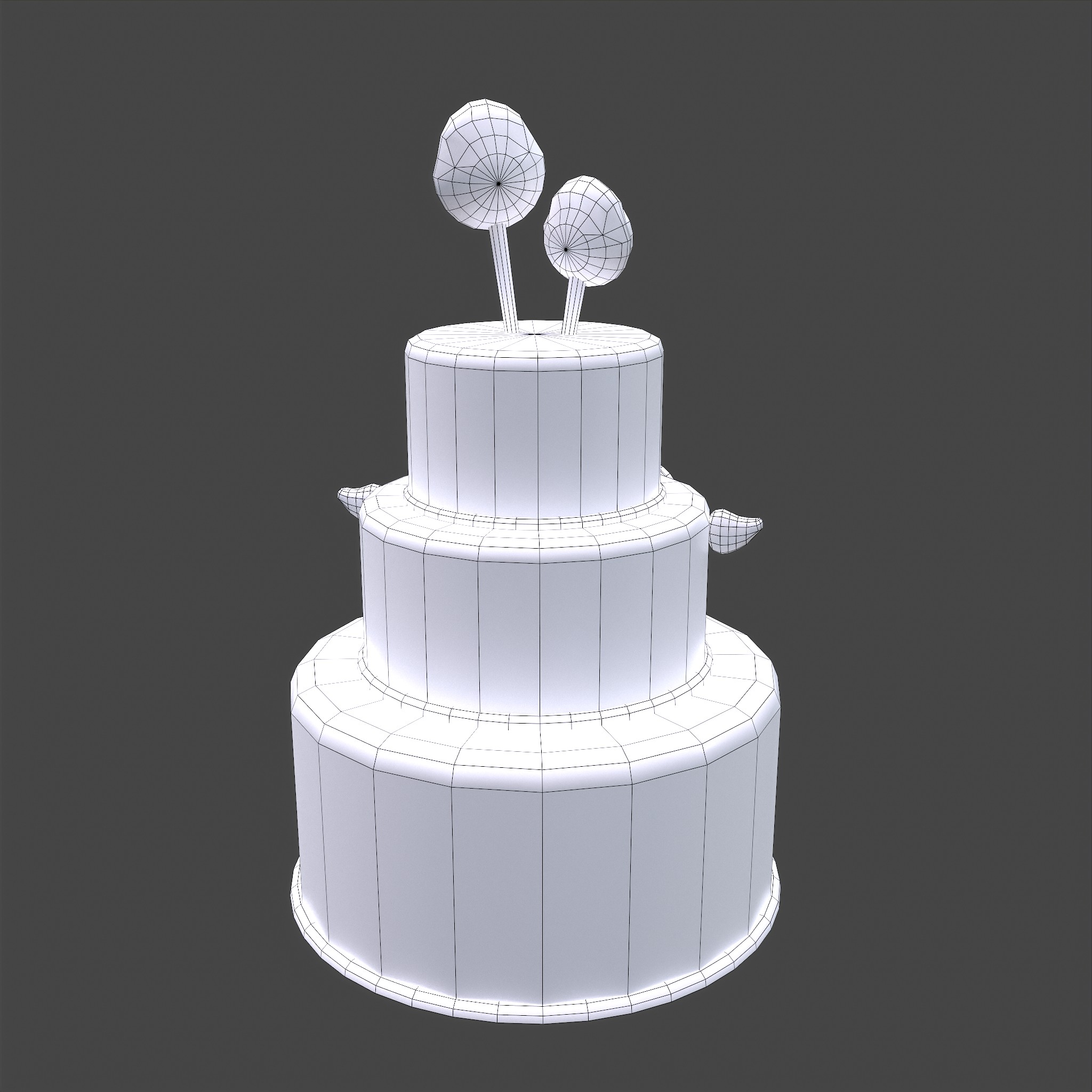 Monster Cake - 3D Model by Get Dead Entertainment