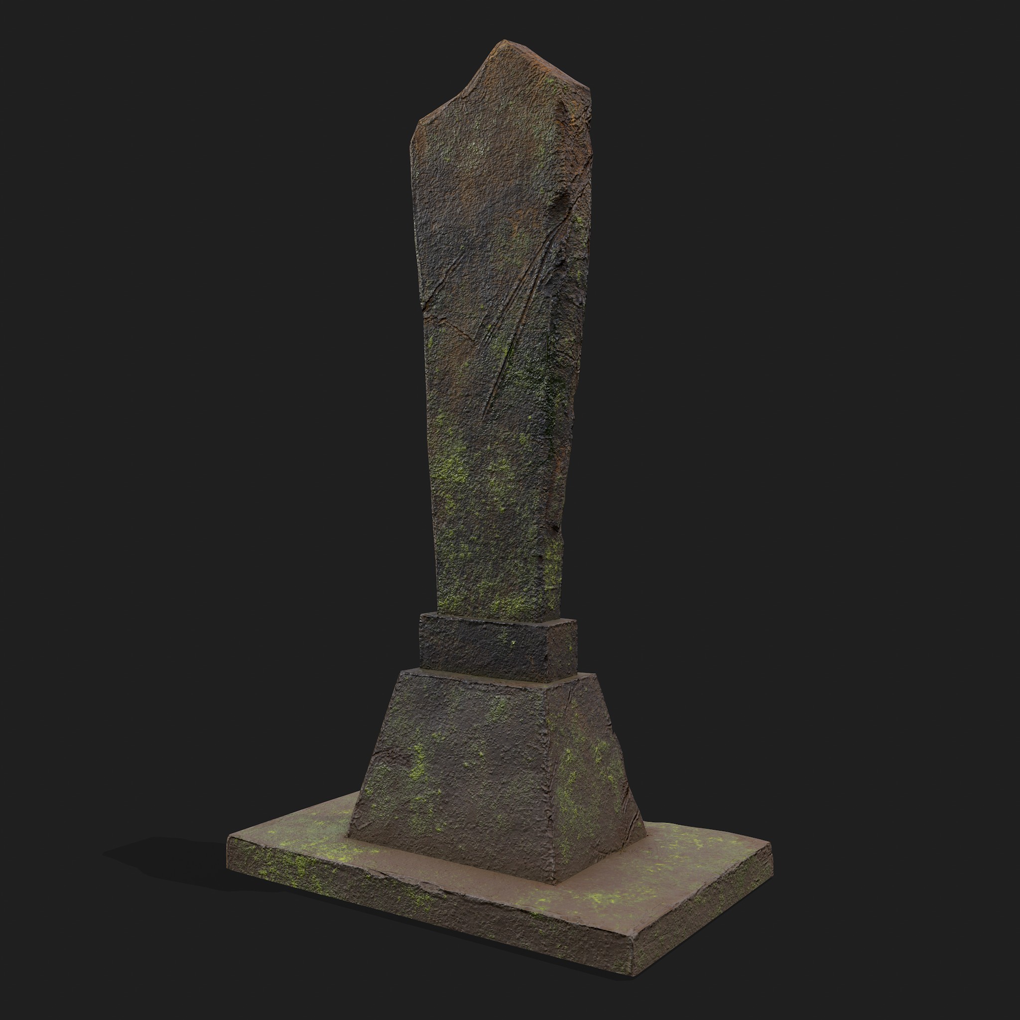 Mossy Gravestones - 3D Model by Get Dead Entertainment