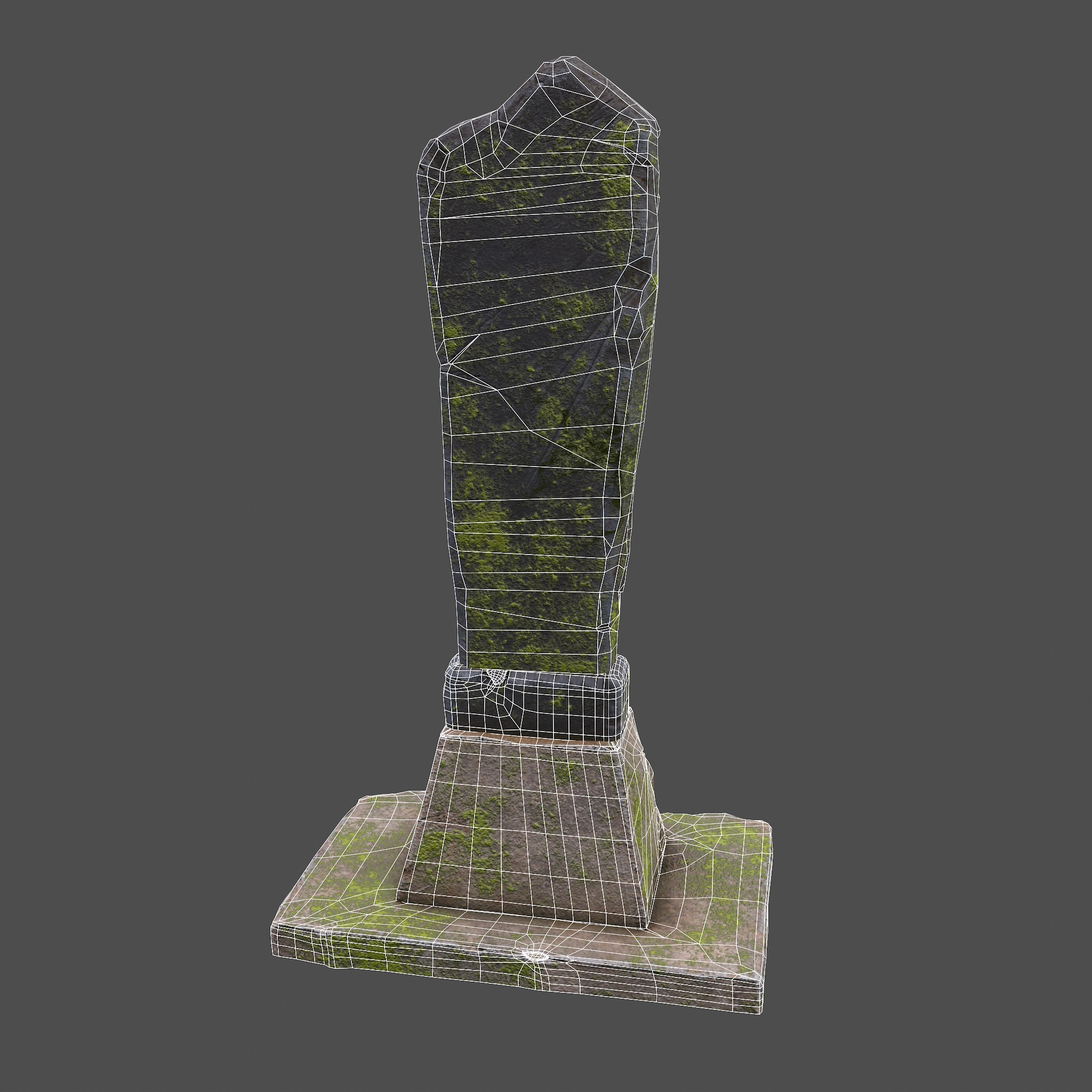 Mossy Gravestones - 3D Model by Get Dead Entertainment