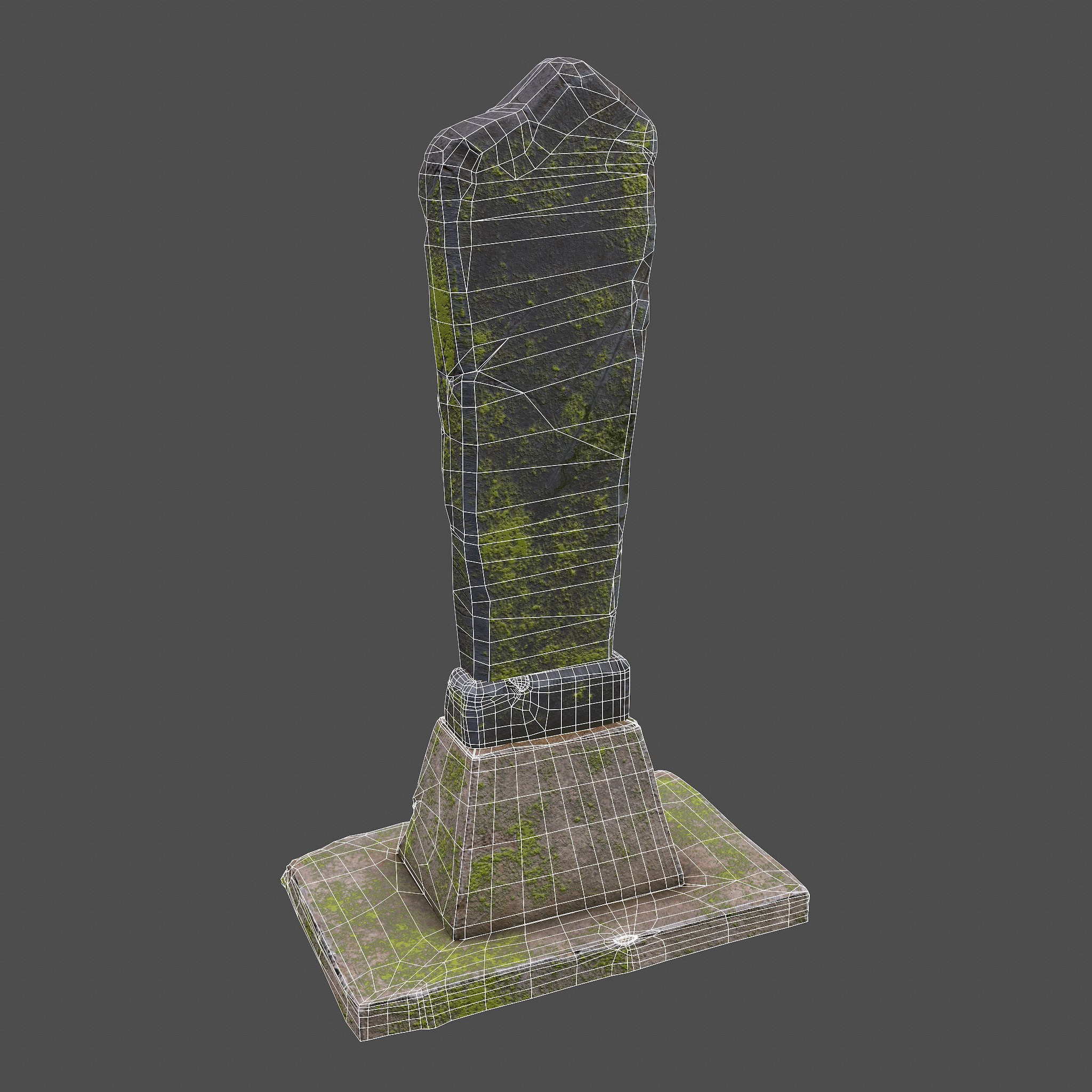 Mossy Gravestones - 3D Model by Get Dead Entertainment