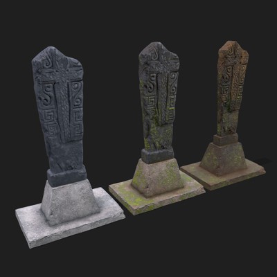 RIP Gravestone - 3D Model by Get Dead Entertainment