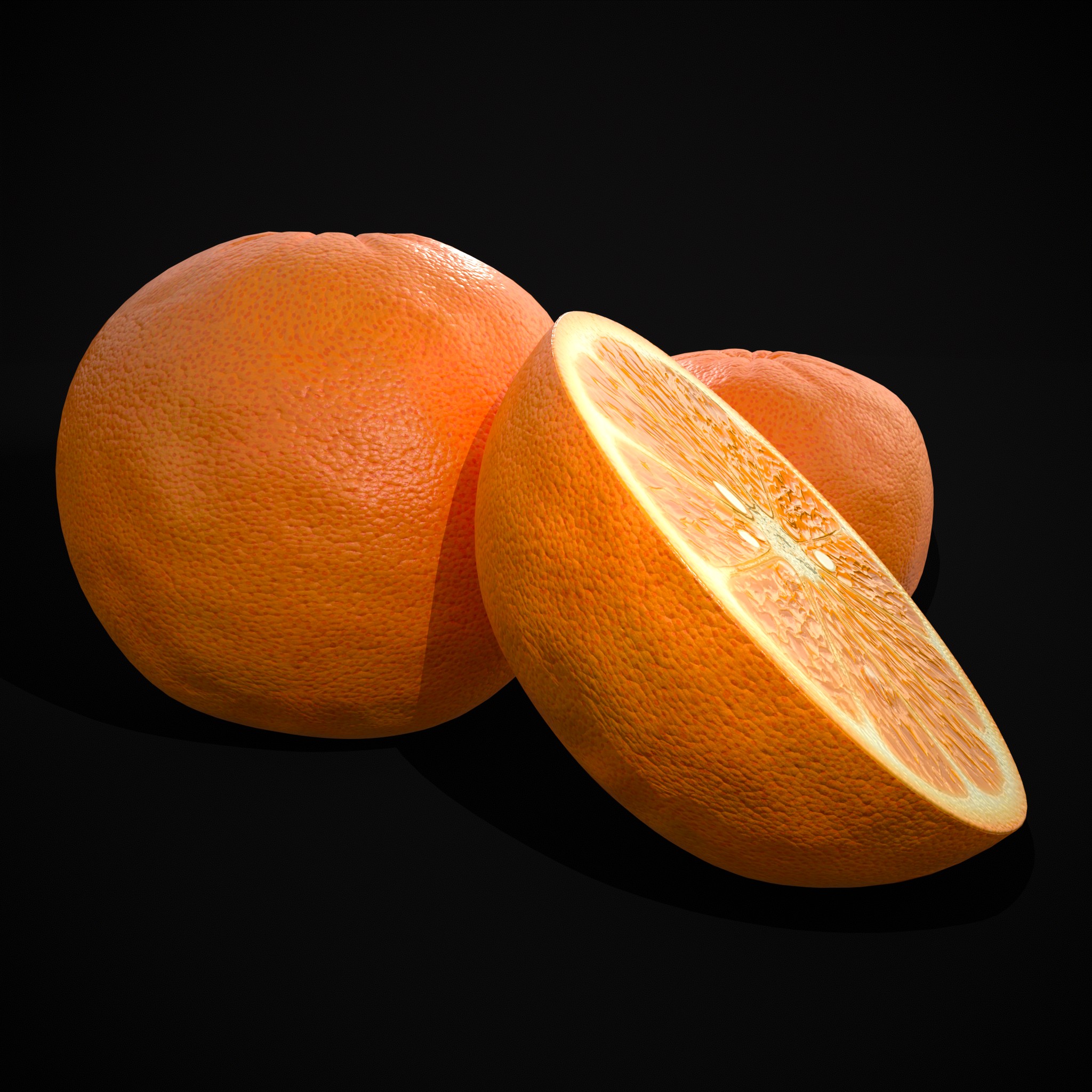 Navel Oranges - 3D Model by Get Dead Entertainment