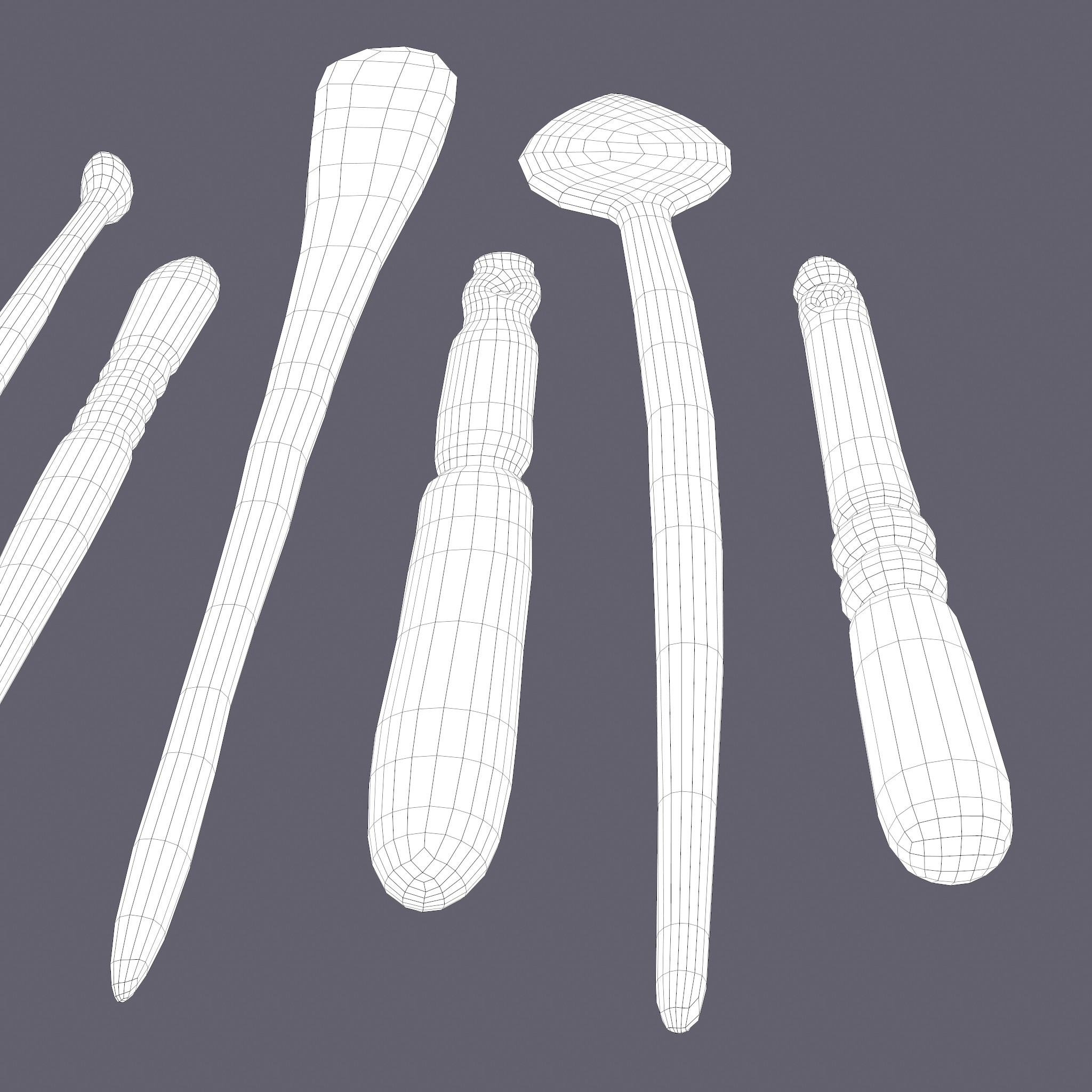 Needles and Make Up Scoop - 3D Model by Get Dead Entertainment