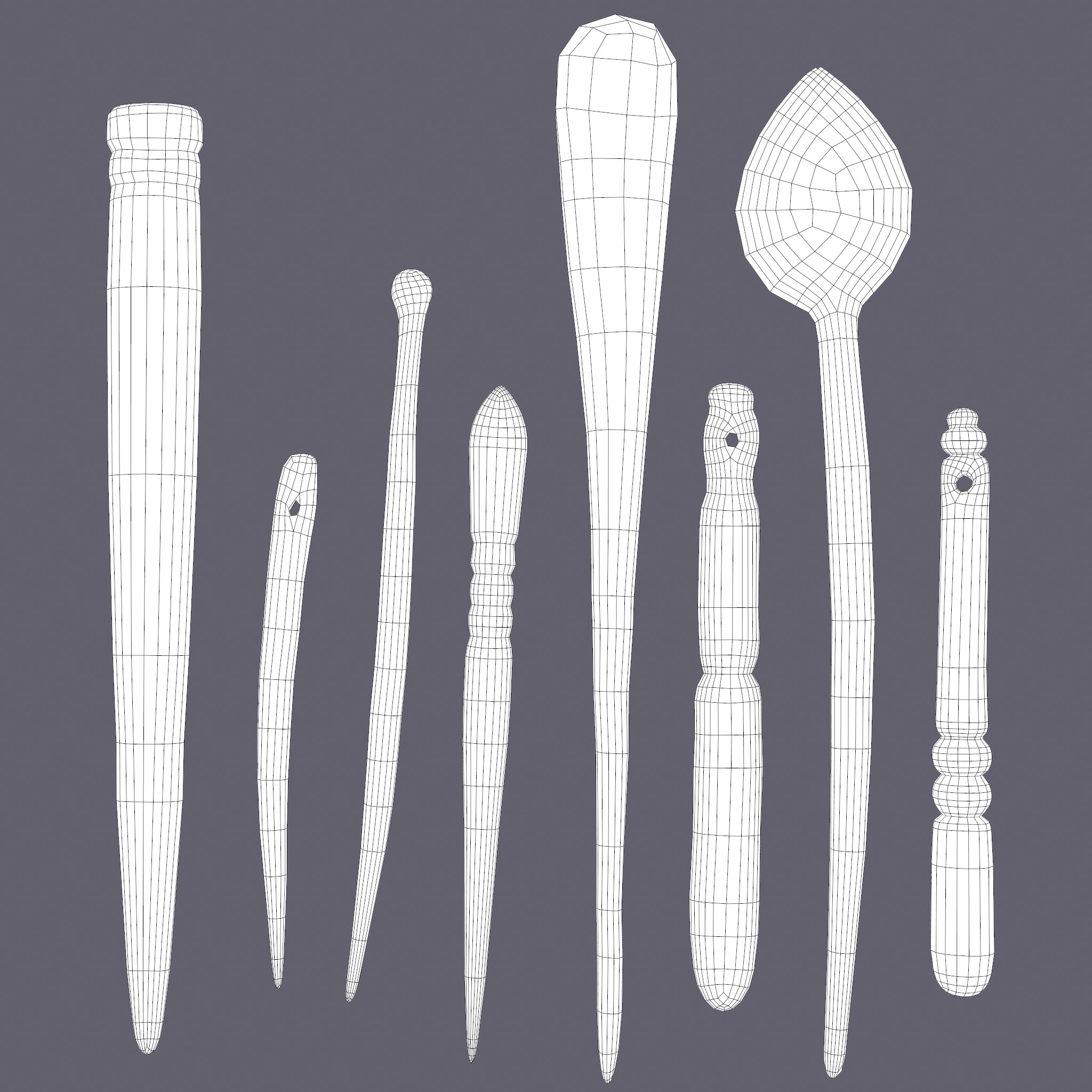 Needles and Make Up Scoop - 3D Model by Get Dead Entertainment