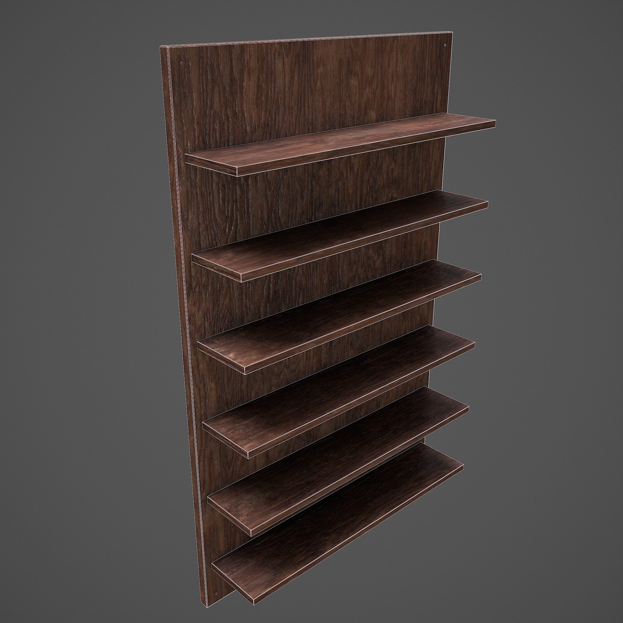 No Sides Shelf - 3D Model by Get Dead Entertainment