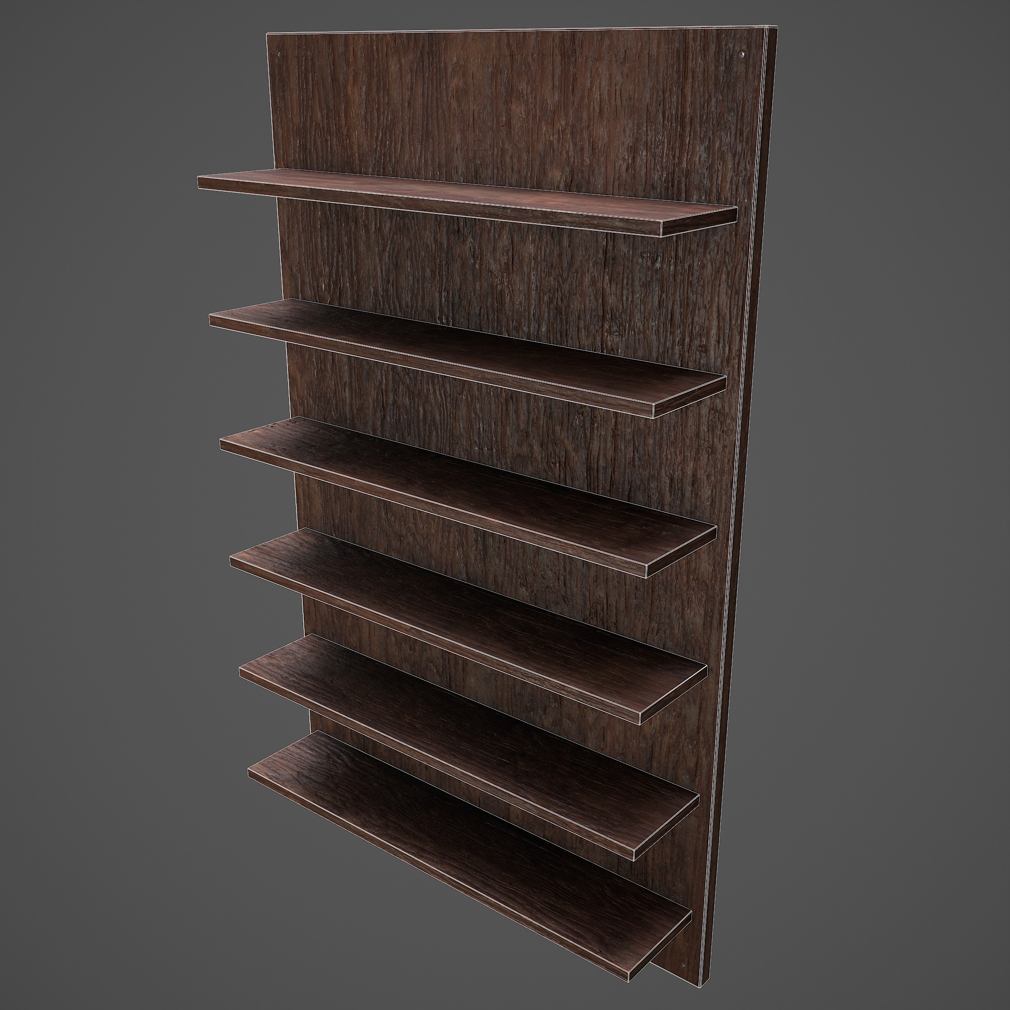 No Sides Shelf - 3D Model by Get Dead Entertainment