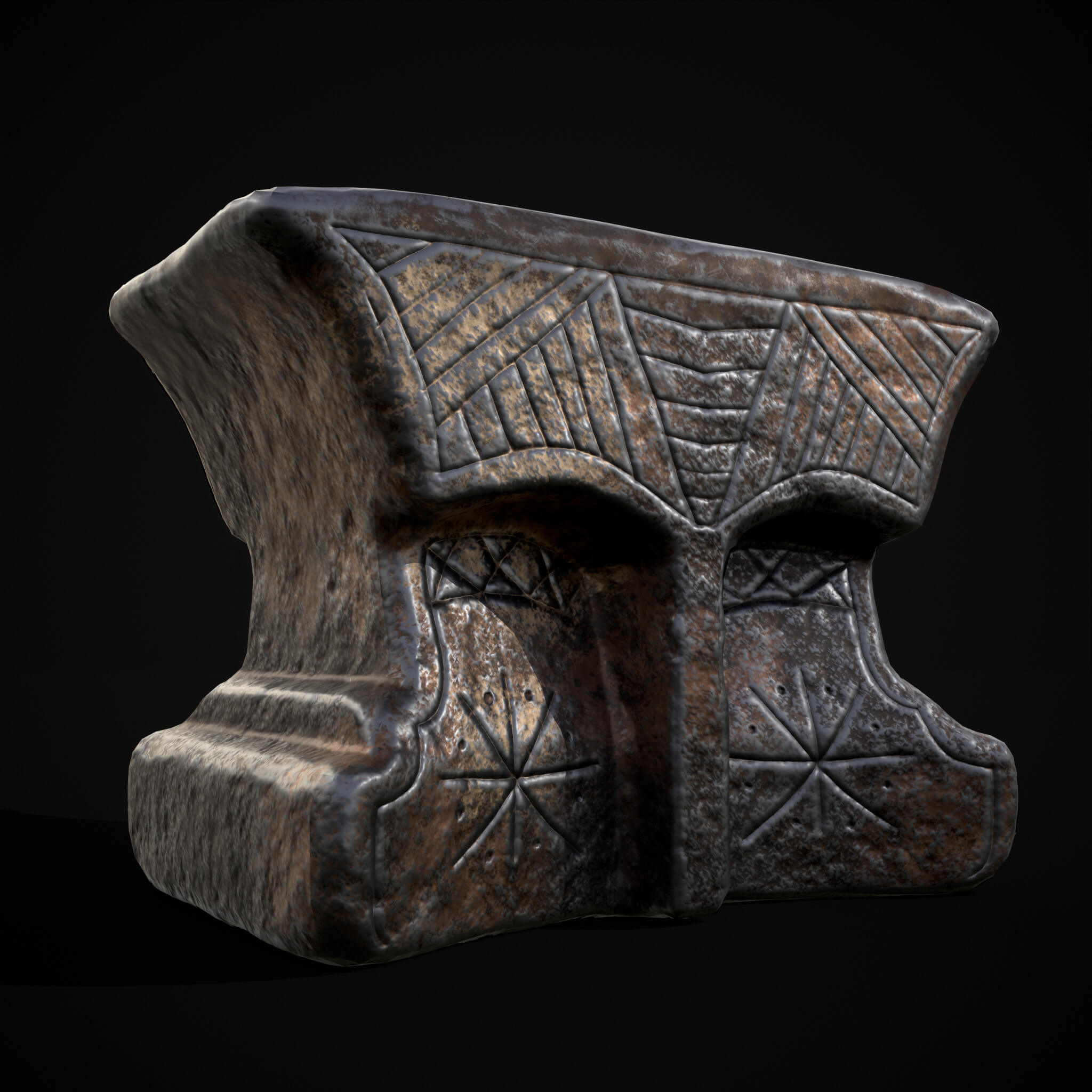 Nordic Hammer Anvil - 3D Model by Get Dead Entertainment