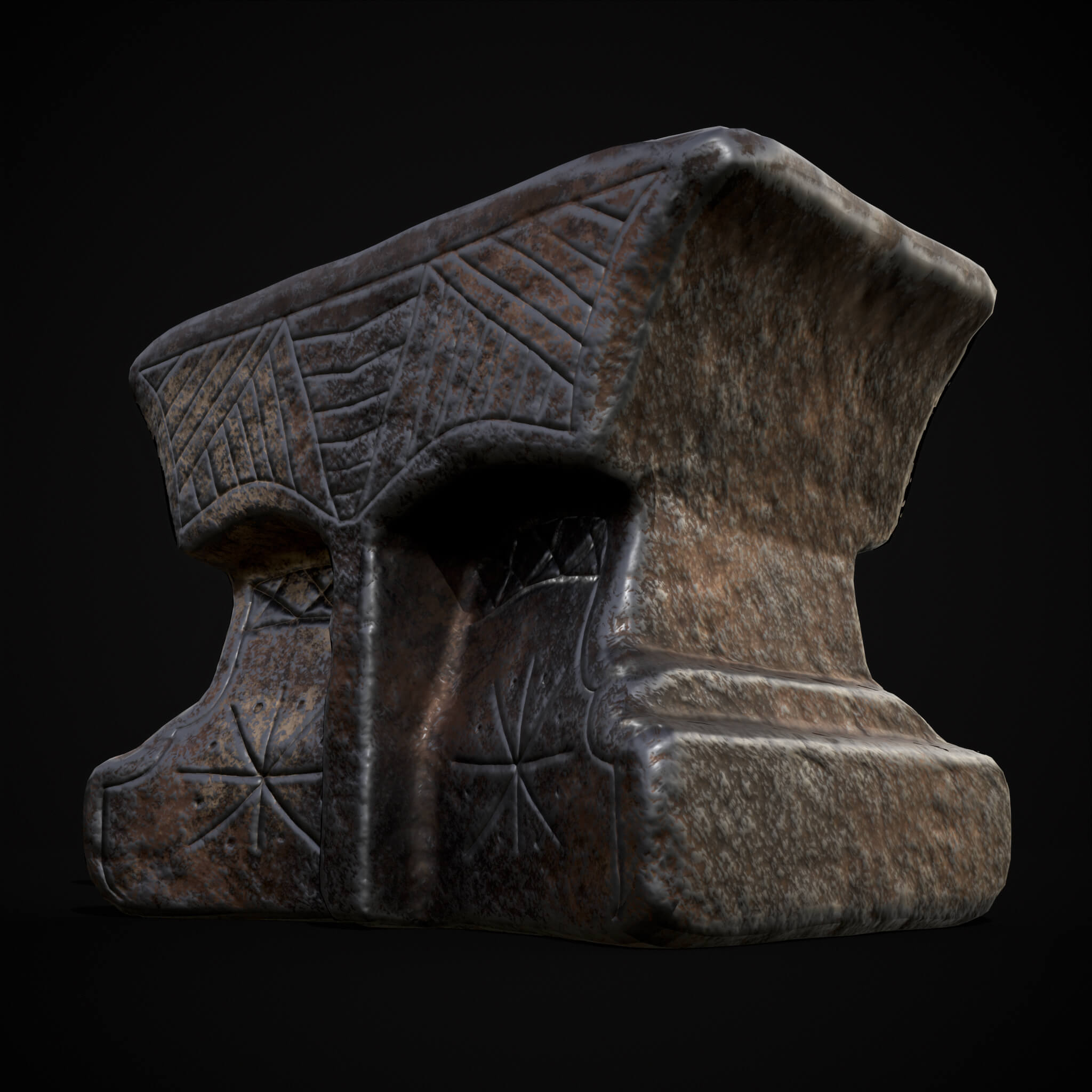 Nordic Hammer Anvil - 3D Model by Get Dead Entertainment