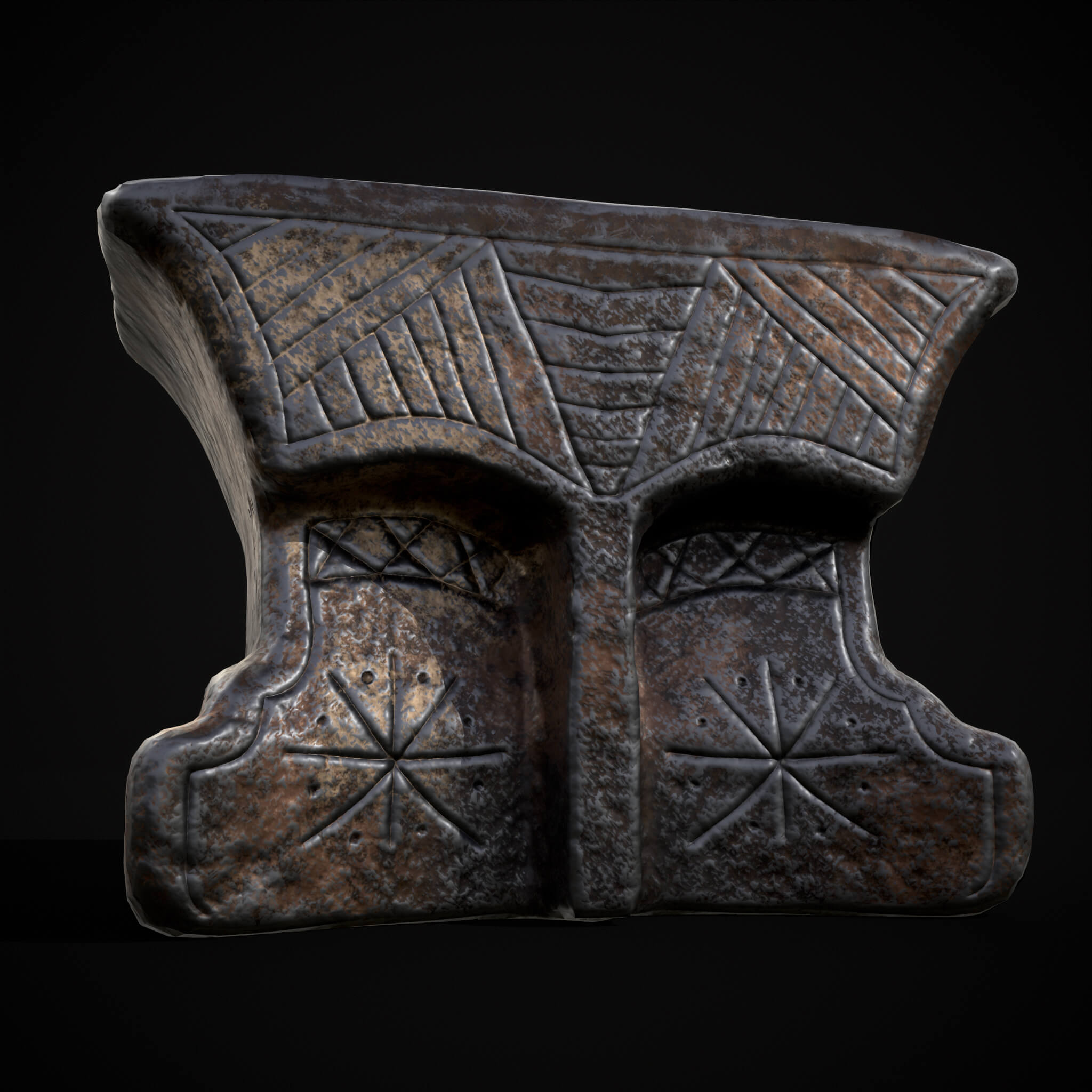 Nordic Hammer Anvil - 3D Model by Get Dead Entertainment