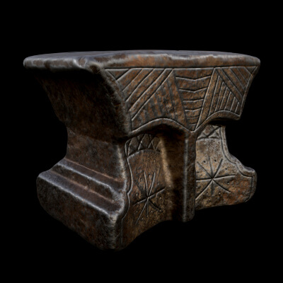 Nordic Hammer Anvil - 3D Model by Get Dead Entertainment